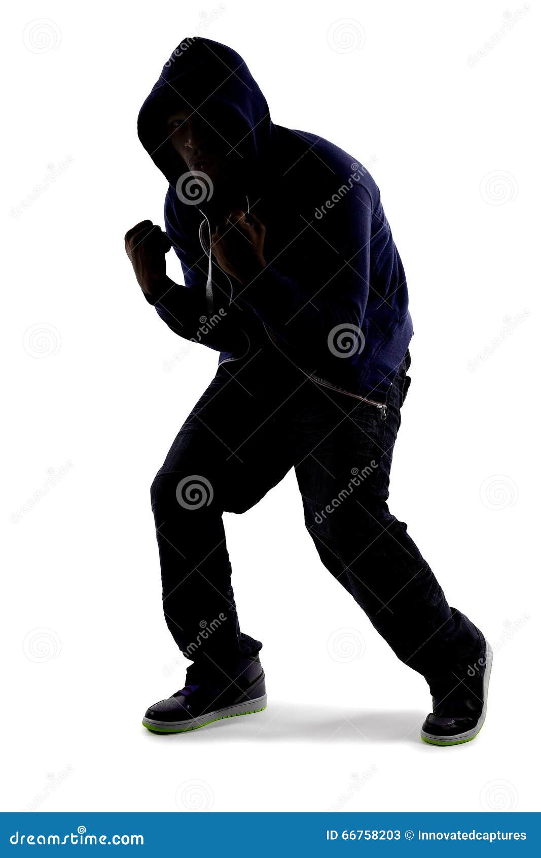 Shadow Boxing stock image. Image of athlete, active, anonymous - 66758203