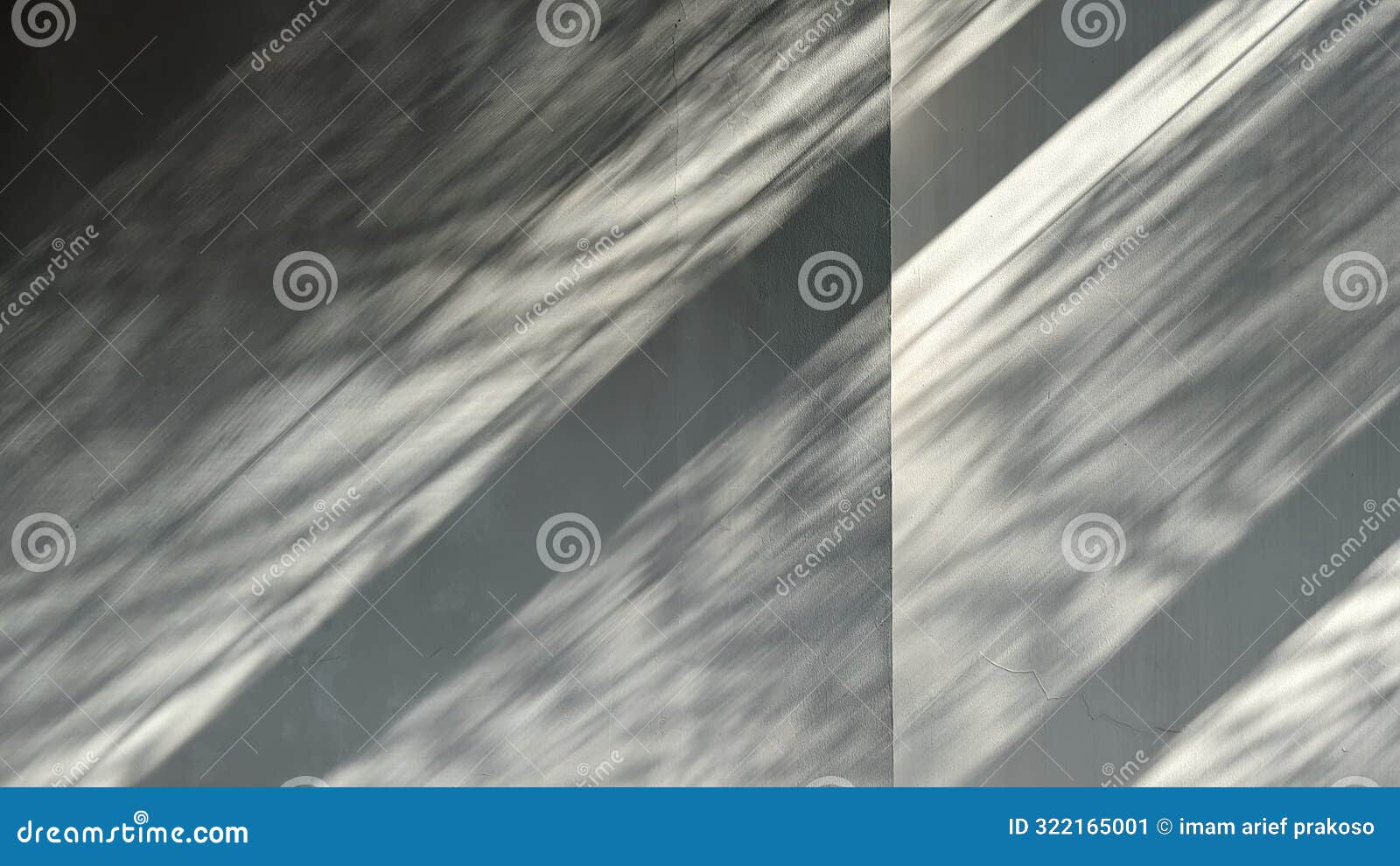 The Shadow of a Canopy on the Wall. the Shadow Looks Clear and Has an ...