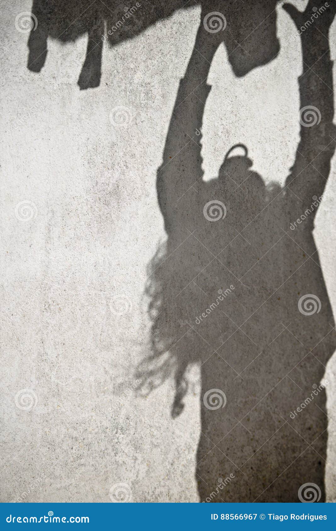 Shadow of a child playing stock image. Image of clothes - 88566967