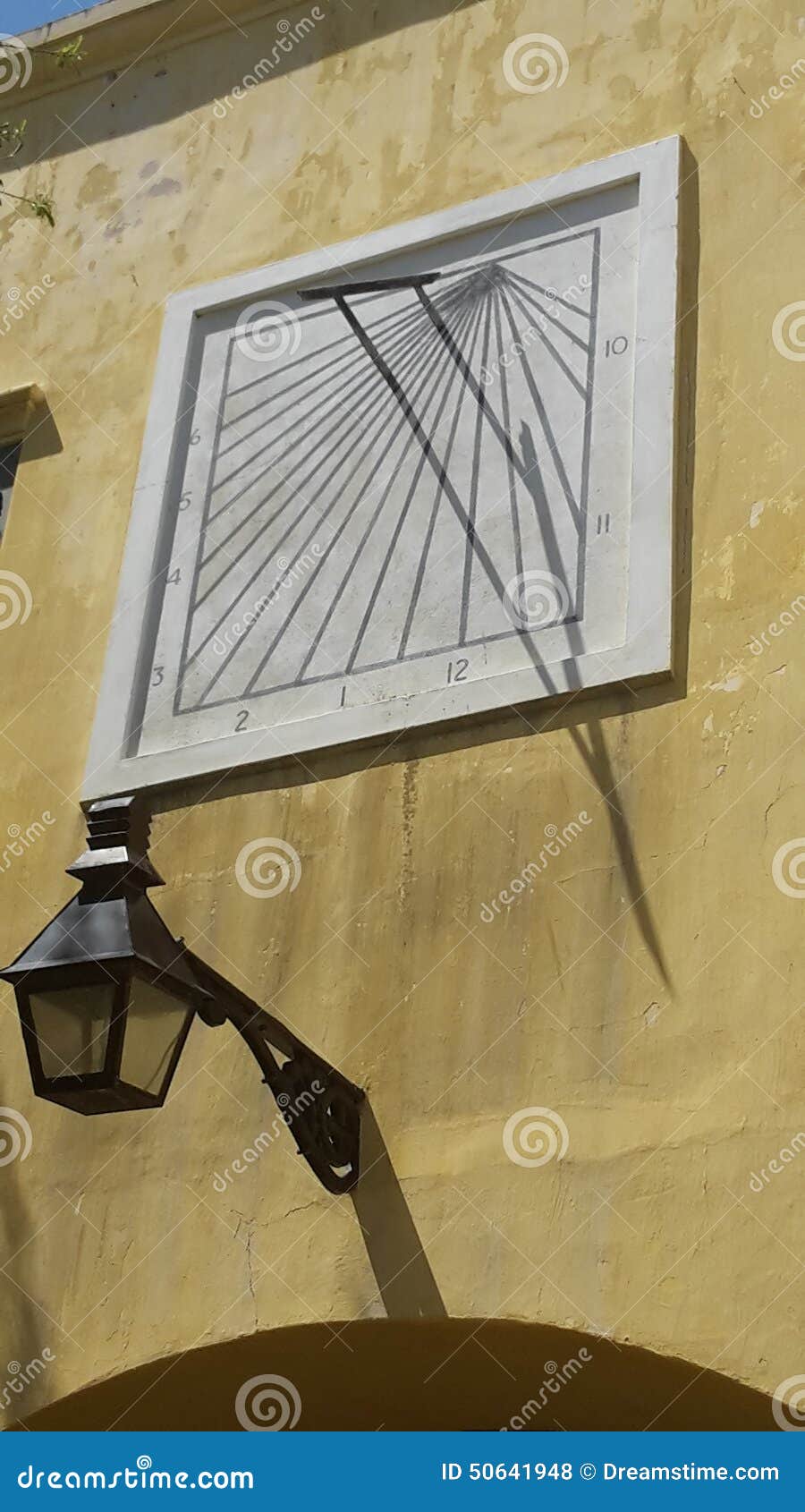 Shadow clock stock photo. Image of time, town, shadow - 50641948