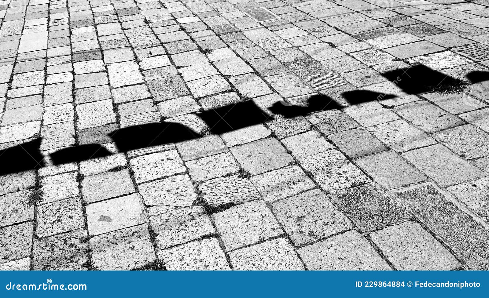 Shadow of the Clothes Hanging on the Pavement and with the Effec Stock ...