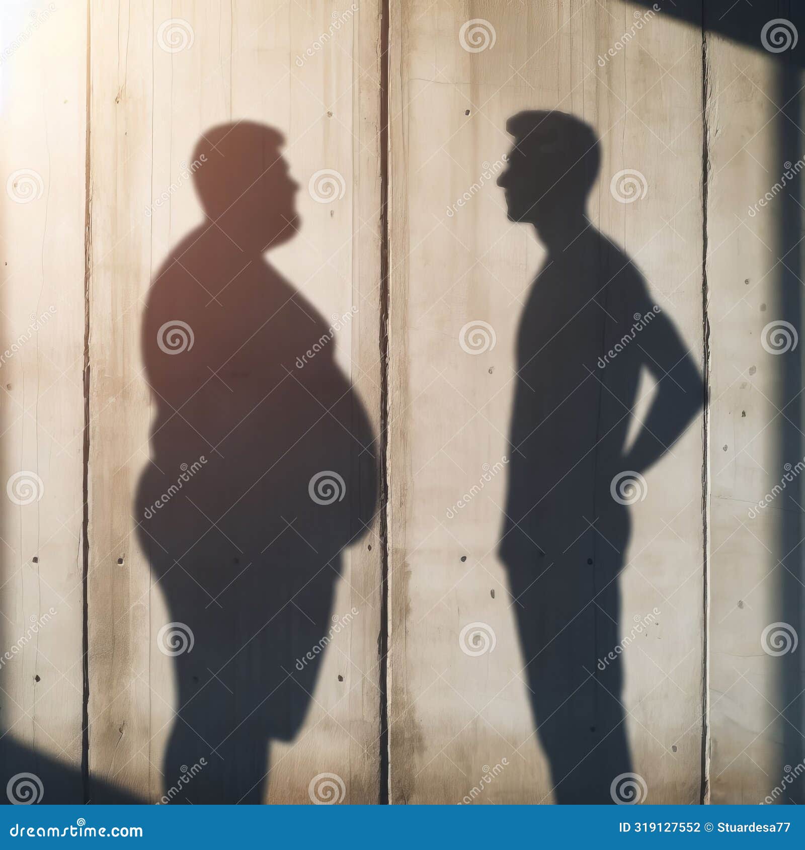 Shadow of Communication Breakdown Stock Photo - Image of breakdown ...