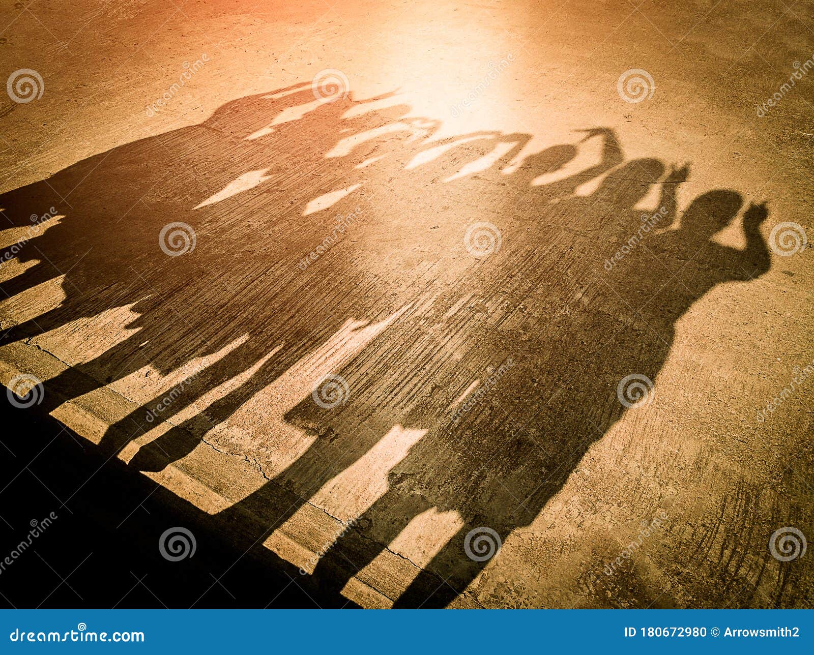 Shadow in Concept of Best Friends Stock Photo - Image of smiley, view ...