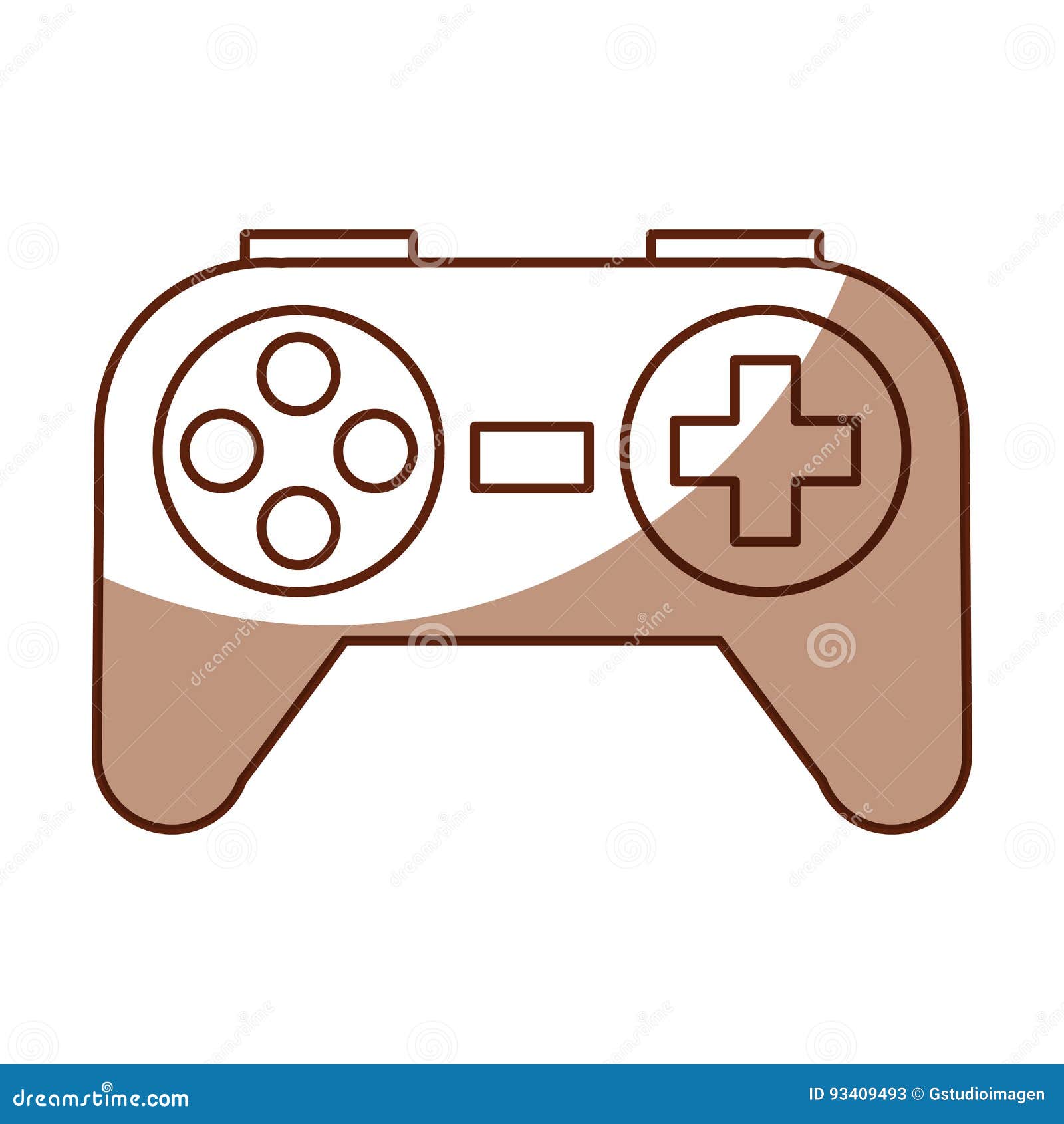 Shadow Control Game Cartoon Stock Vector - Illustration of gaming, play ...