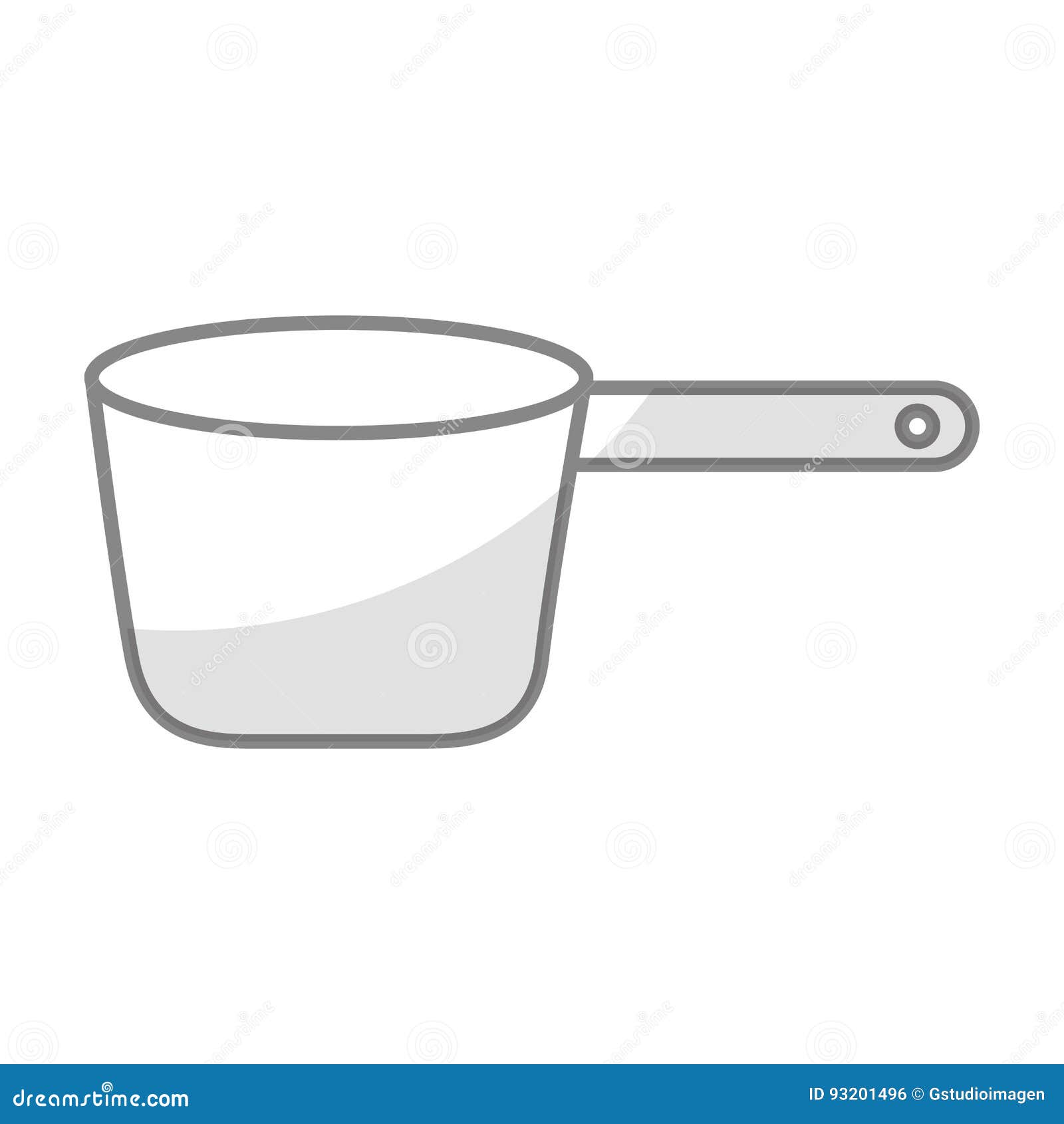 Shadow Cooking Pot Graphic Design Stock Vector - Illustration of ...