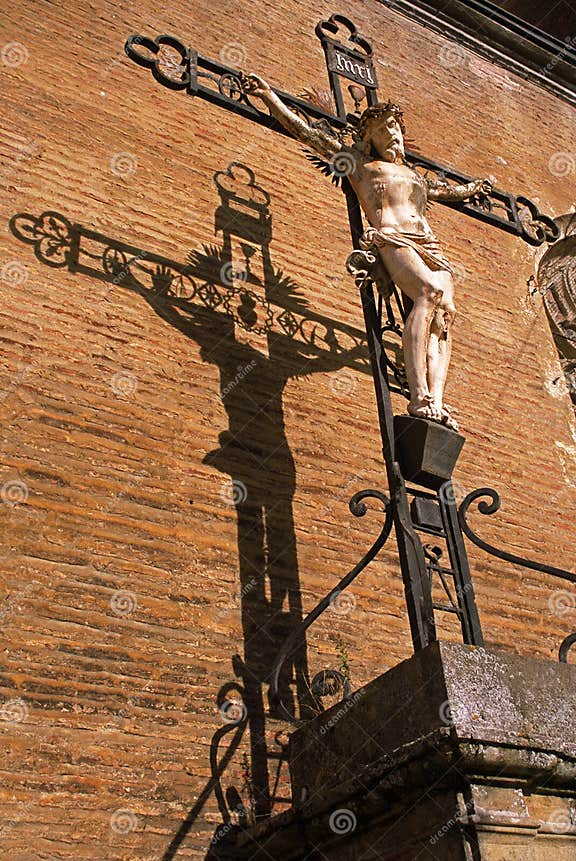 The Shadow of the Cross stock photo. Image of martyrdom - 11877982