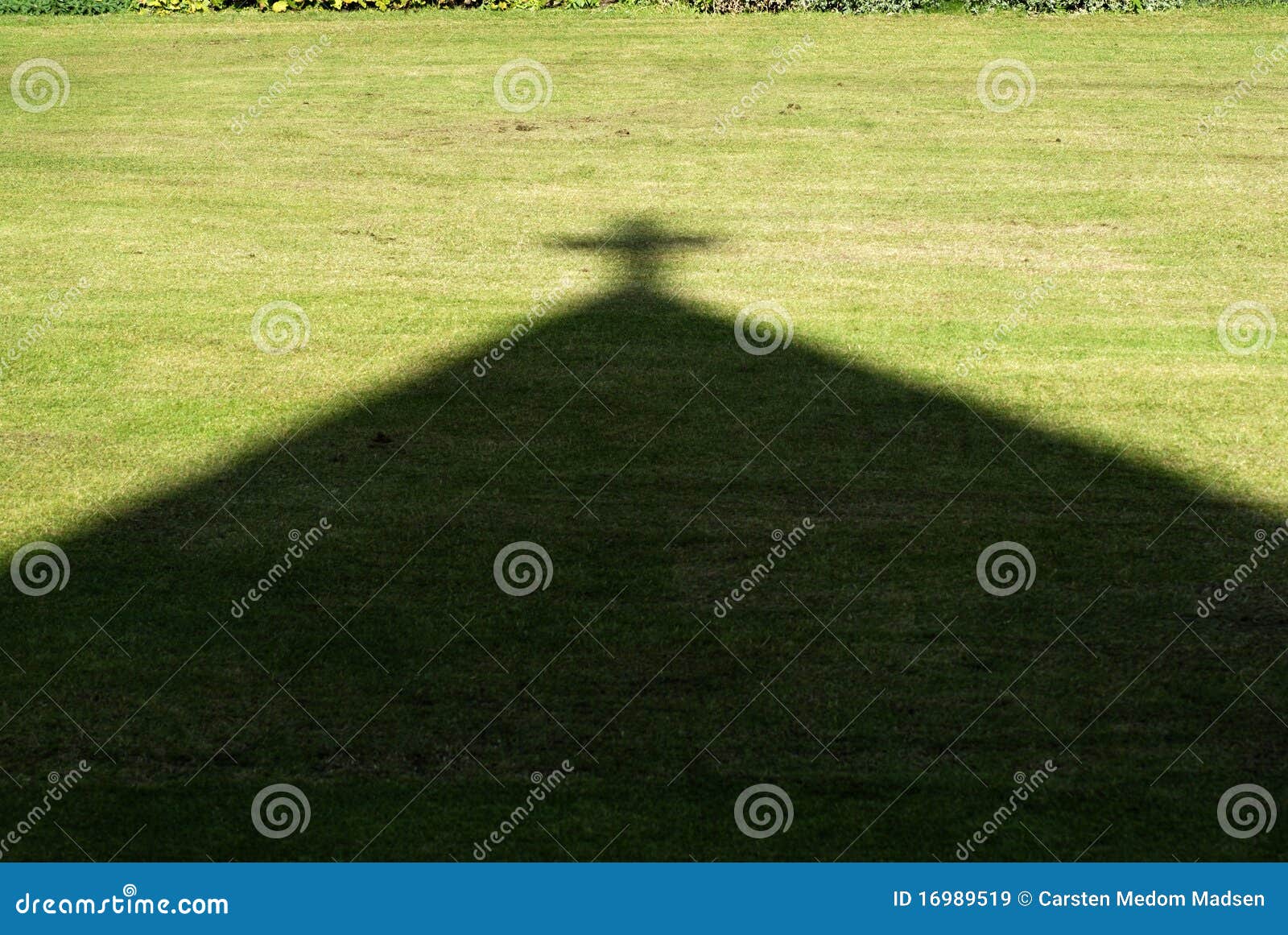 Shadow of a cross-shape stock image. Image of building - 16989519