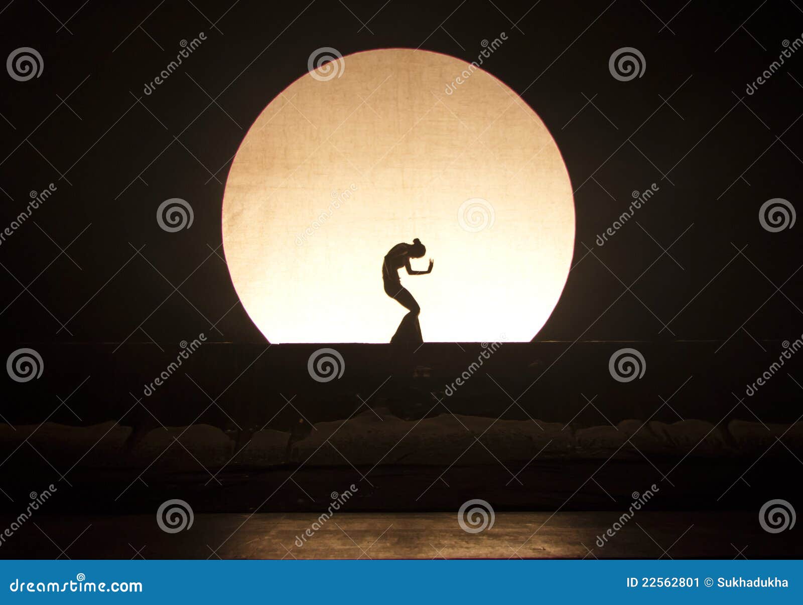Shadow Dance editorial photo. Image of performer, beautiful - 22562801