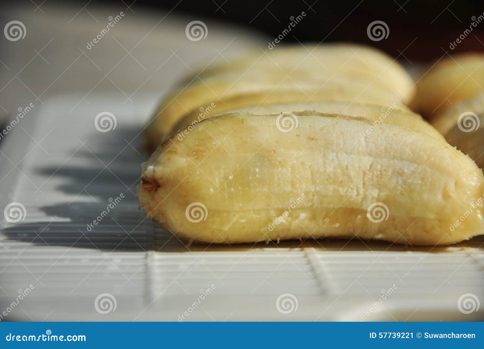 Shadow of drying bananas stock image. Image of plant - 57739221