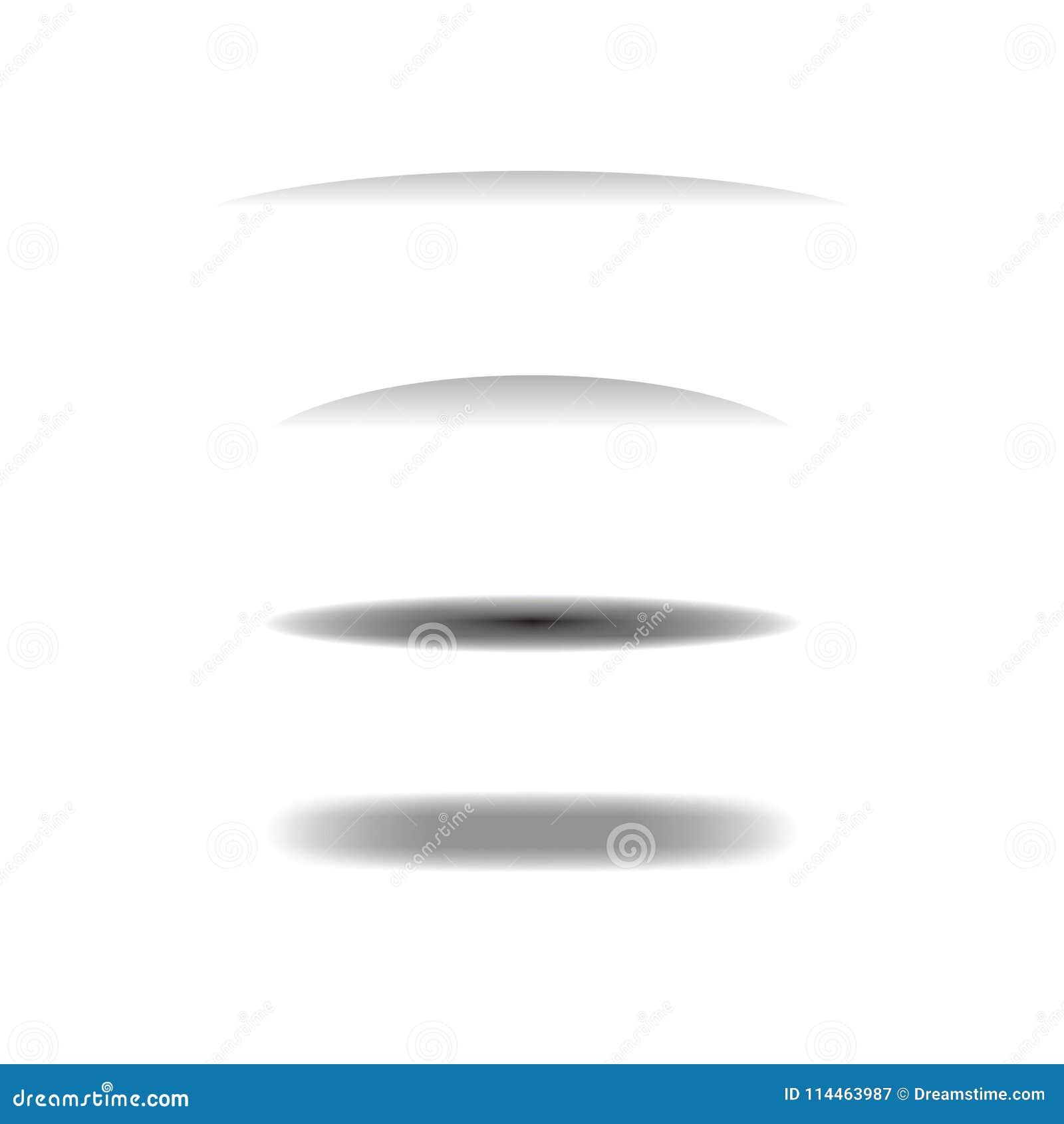 Shadow Effect for Object and Color Stock Illustration - Illustration of ...