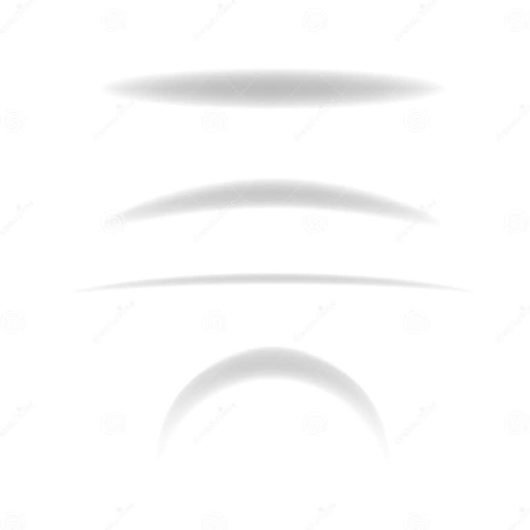 Shadow Effect for Object and Color Stock Illustration - Illustration of ...