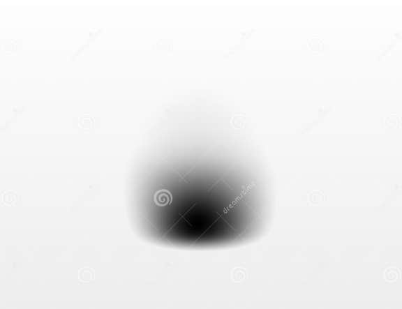 Shadow Effect. Realistic Blurred Edges Shadow of Isolated Template ...
