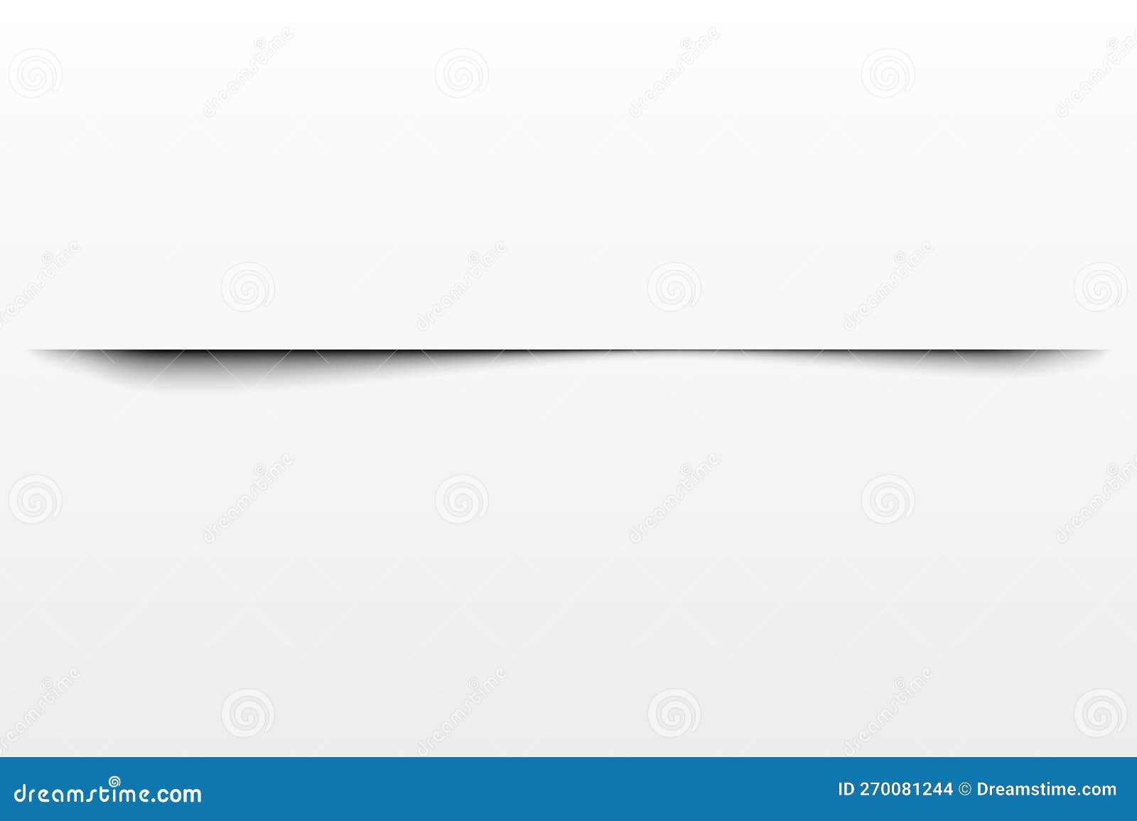 Shadow Effect. Realistic Blurred Edges Shadow of Isolated Template ...