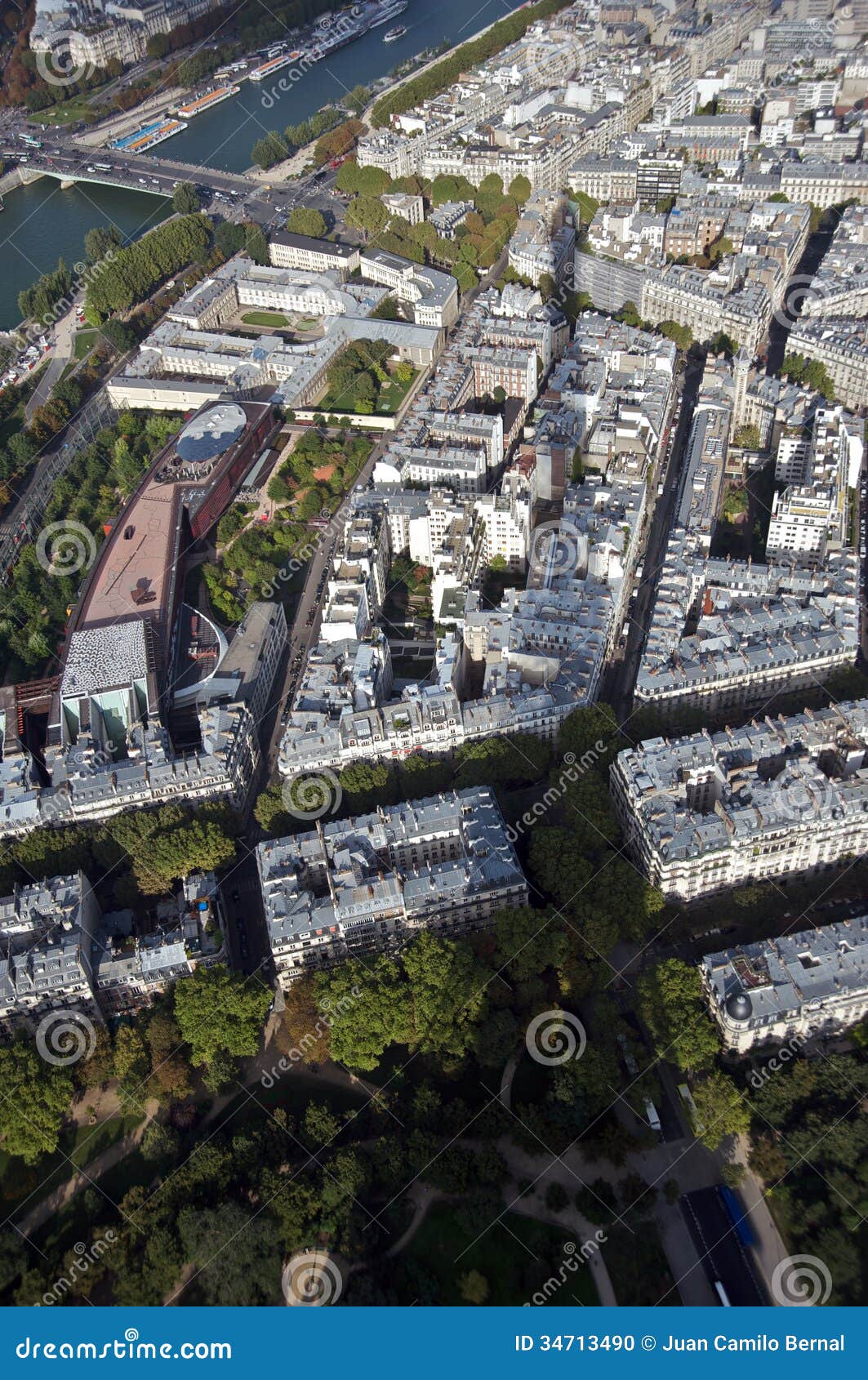 Shadow of the Eiffel Tower Over Paris Stock Photo - Image of europe ...