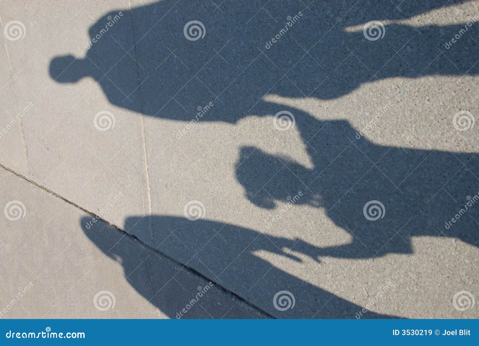 Shadow of family stock image. Image of silhouette, parent - 3530219