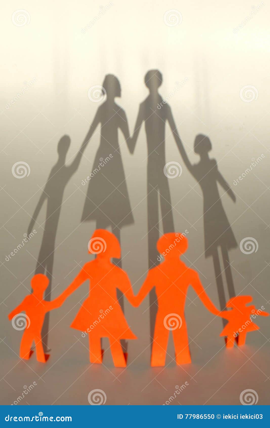Shadow family stock photo. Image of children, father - 77986550