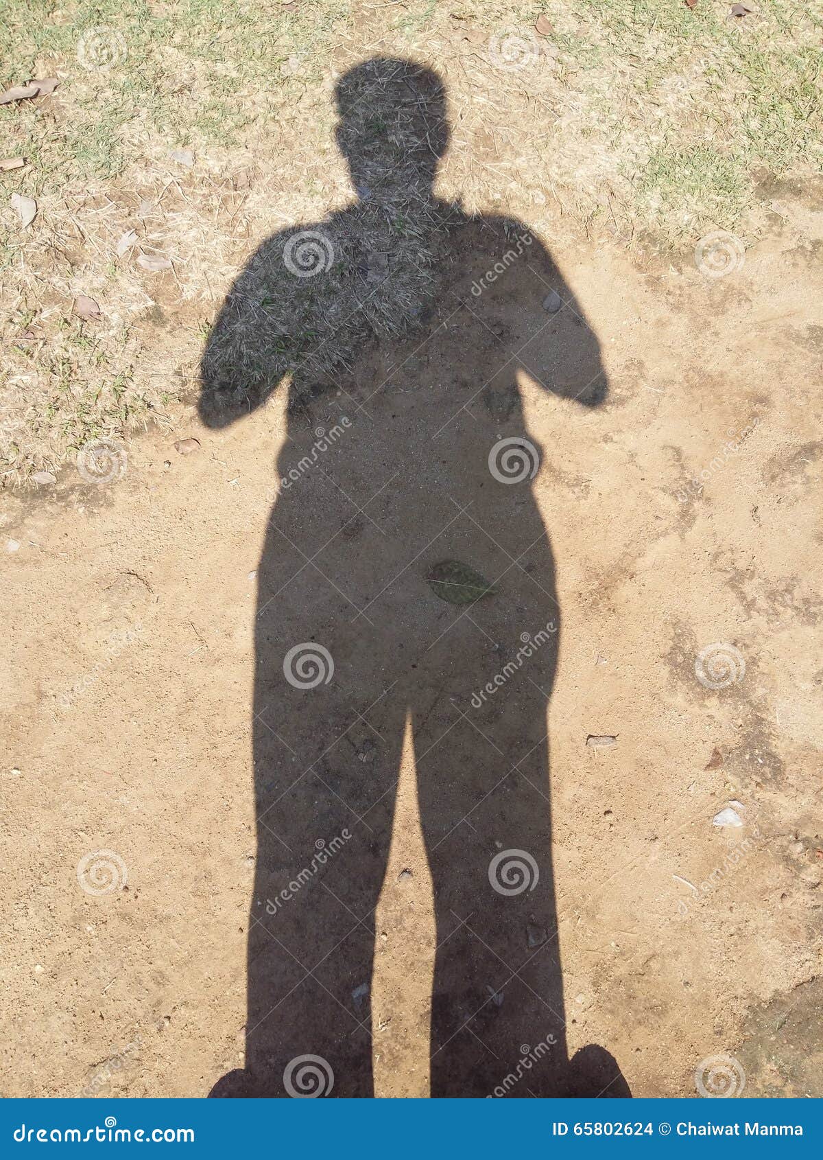 Shadow of fat man stock photo. Image of shadow, grown - 65802624