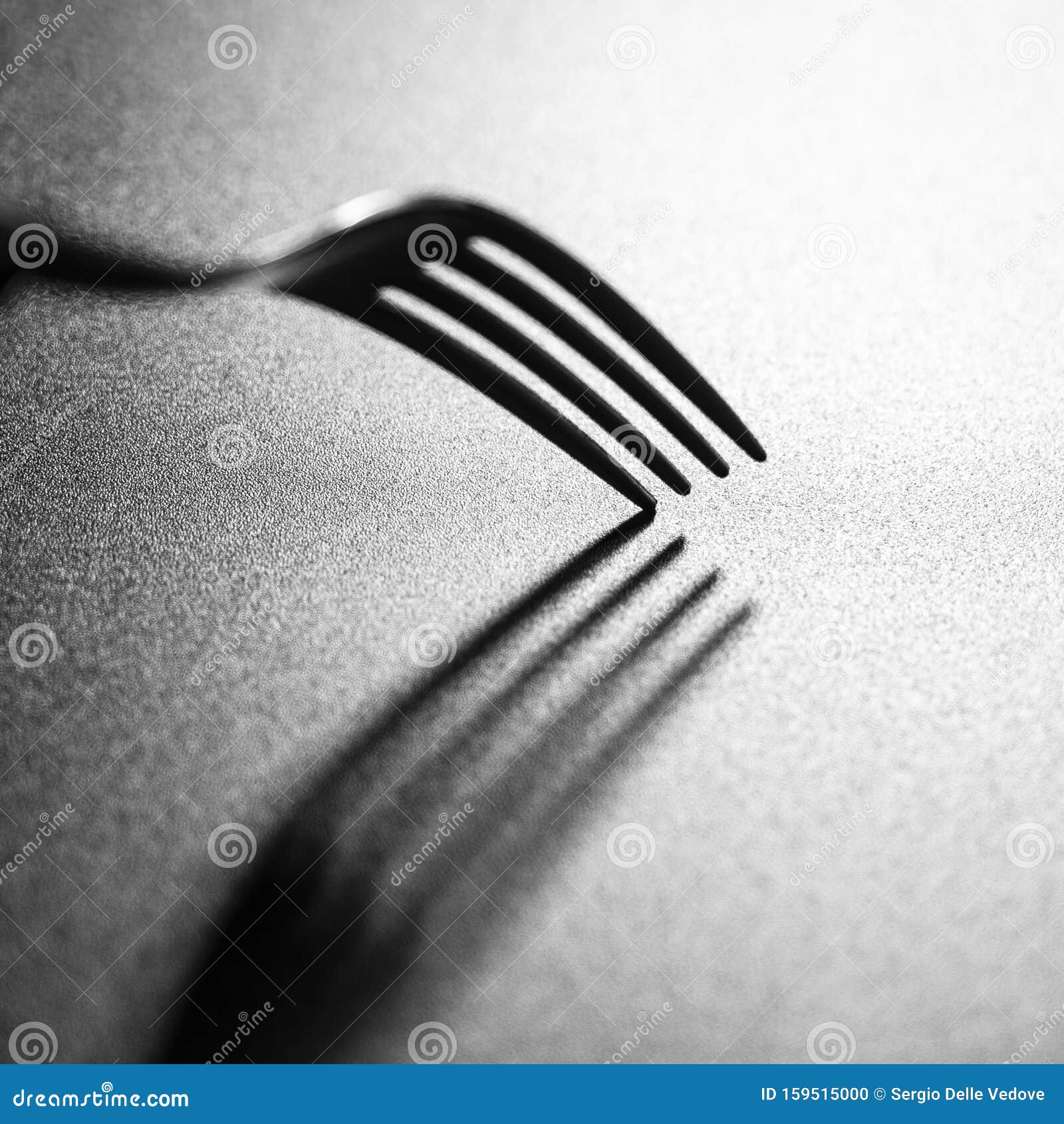 A shadow of the fork stock photo. Image of decoration - 159515000