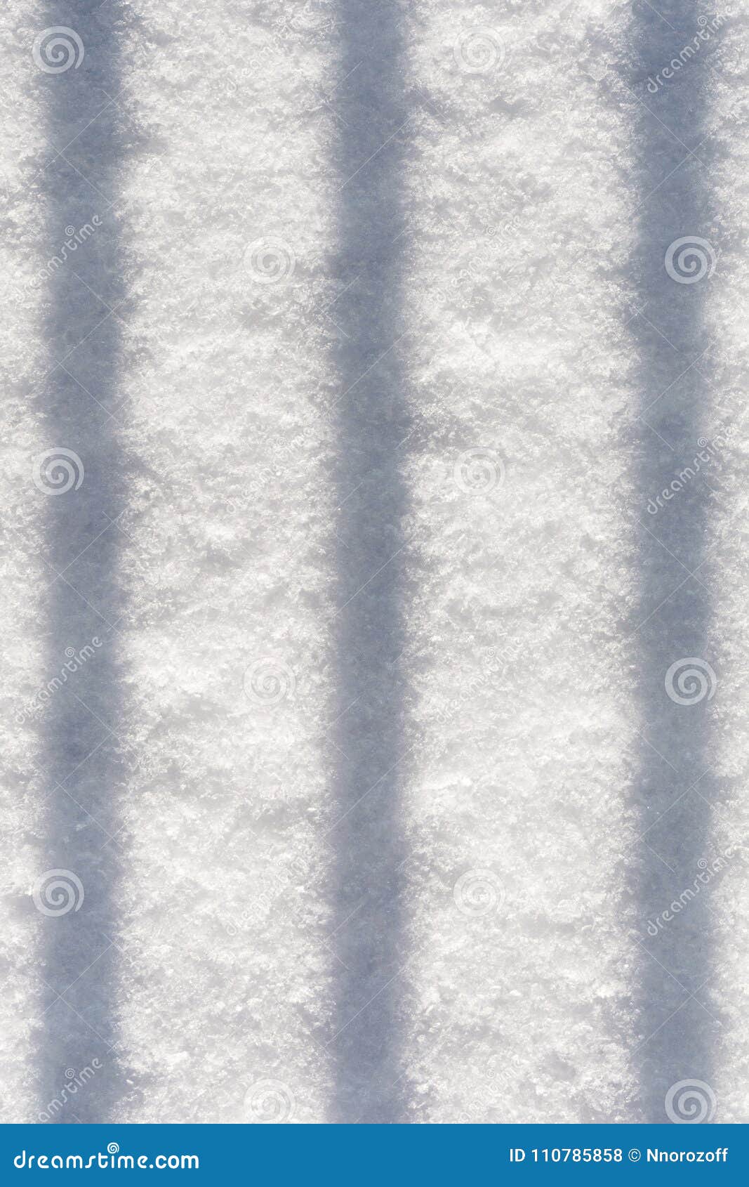 Shadow in the Form of Straight Lines on a Snowy Surface, Abstract ...