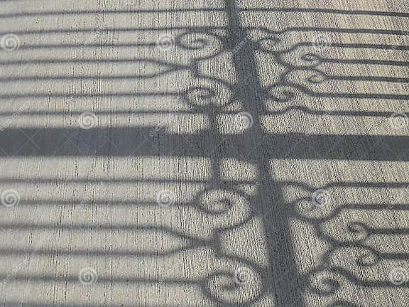 Shadow Gates Background Texture. Stock Image - Image of summer ...