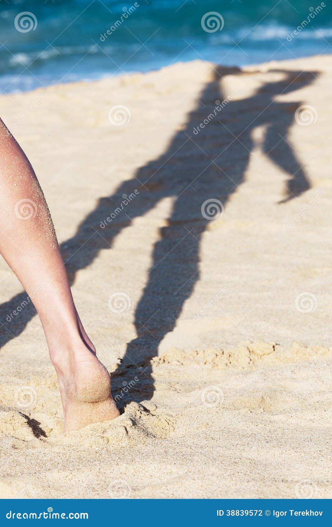 Shadow of a girl stock photo. Image of summer, ideas - 38839572