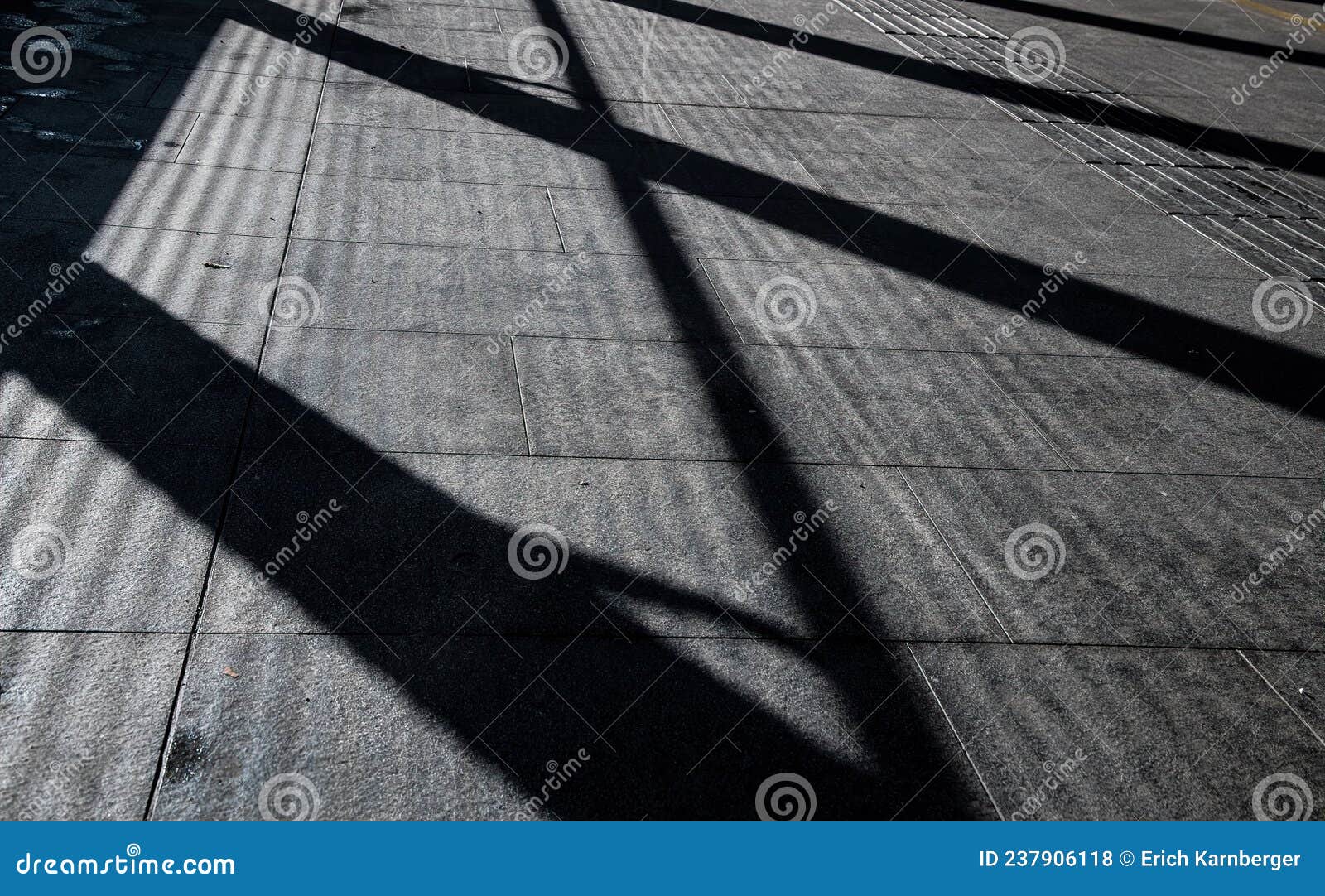 Shadow on ground floor stock photo. Image of sidewalk - 237906118