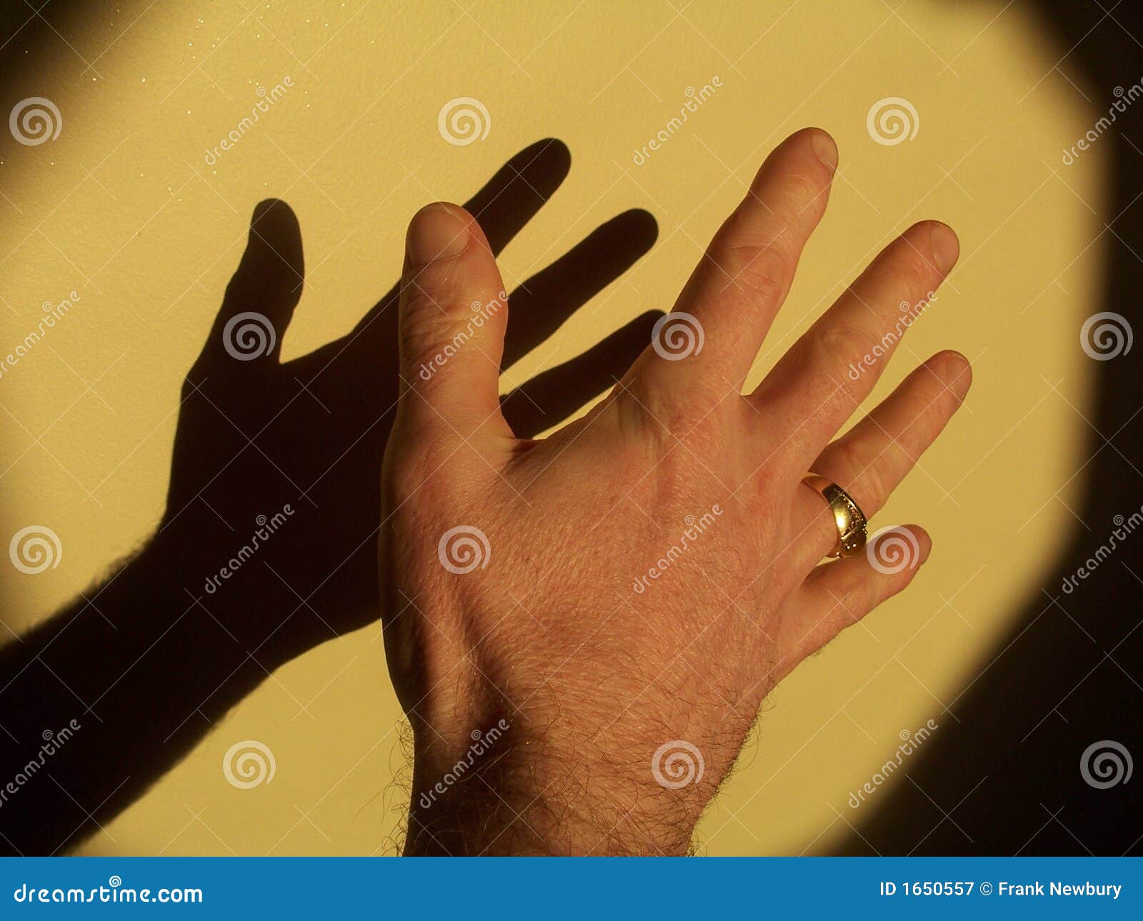Shadow Of A Hand Royalty Free Stock Photography - Image: 1650557