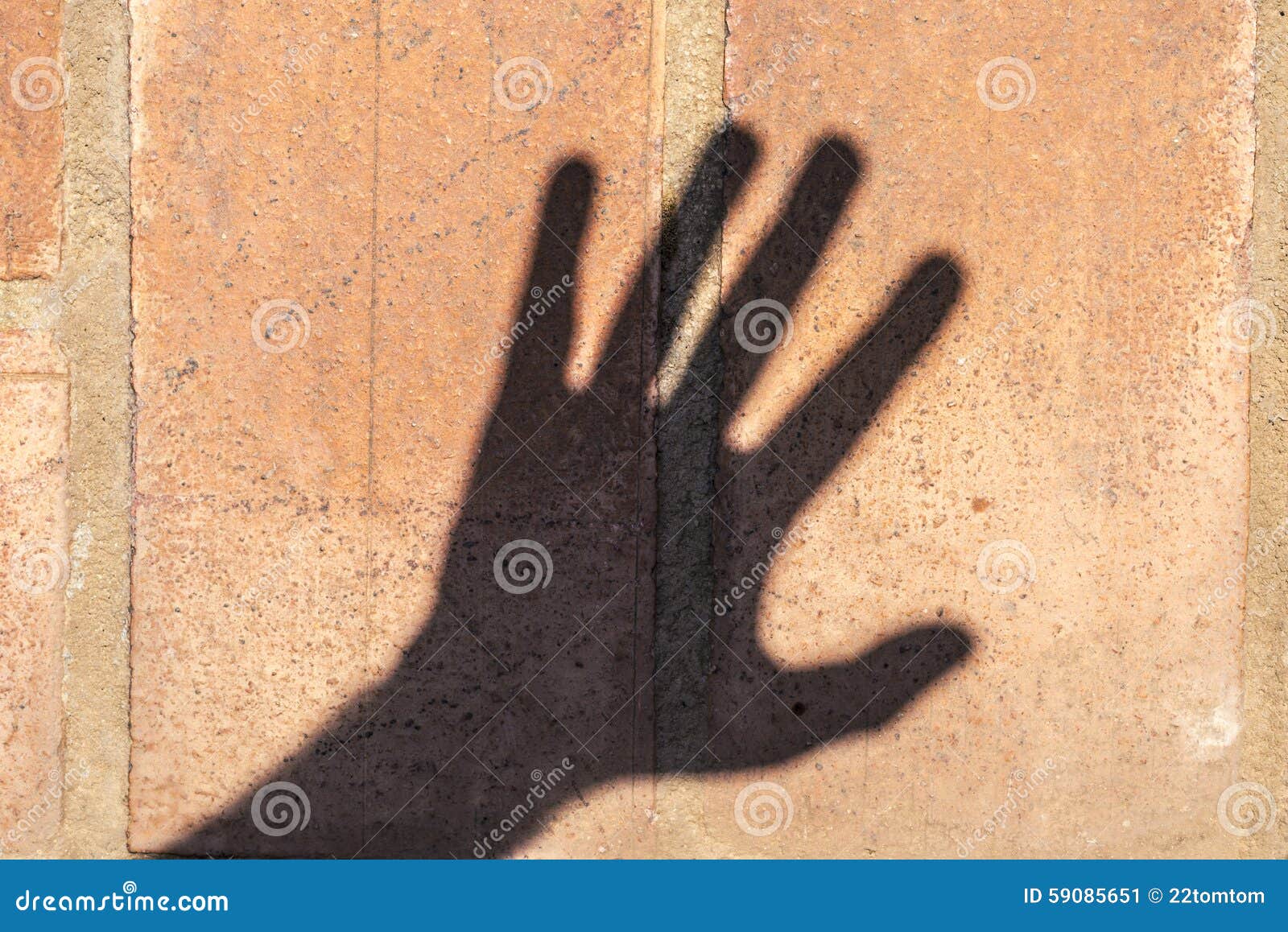 Shadow of a hand stock image. Image of material, natural - 59085651