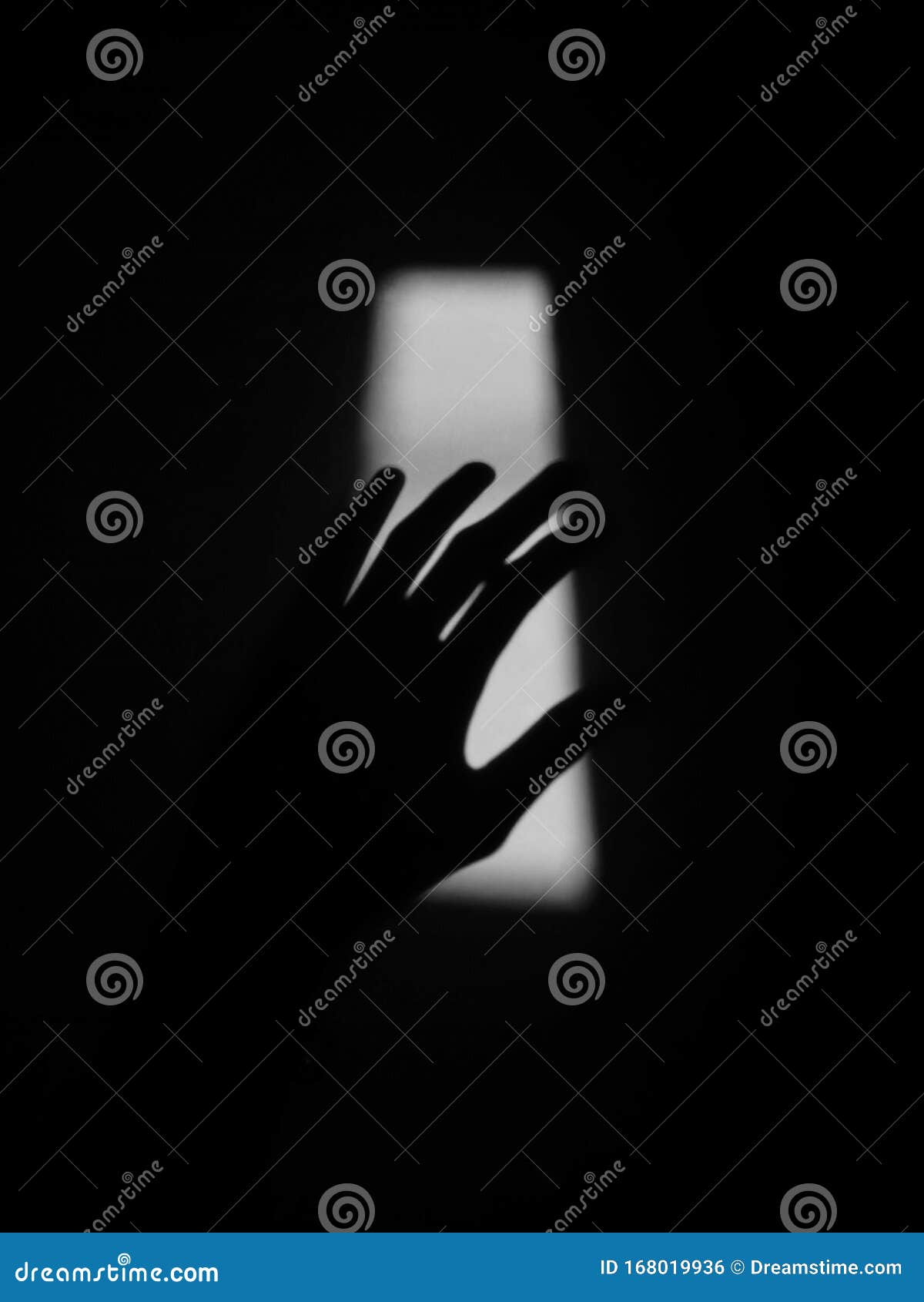 Shadow of hand stock photo. Image of shadow, black, white - 168019936
