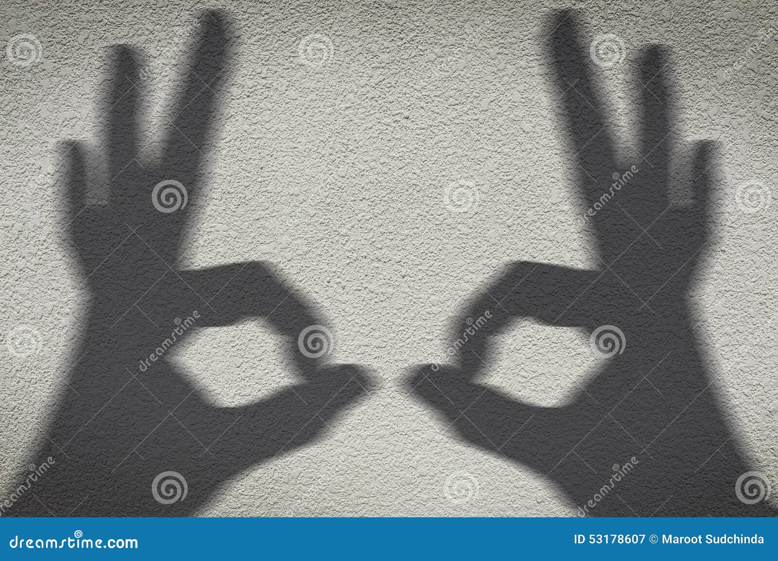 Shadow Of Hand Stock Image | CartoonDealer.com #53178607