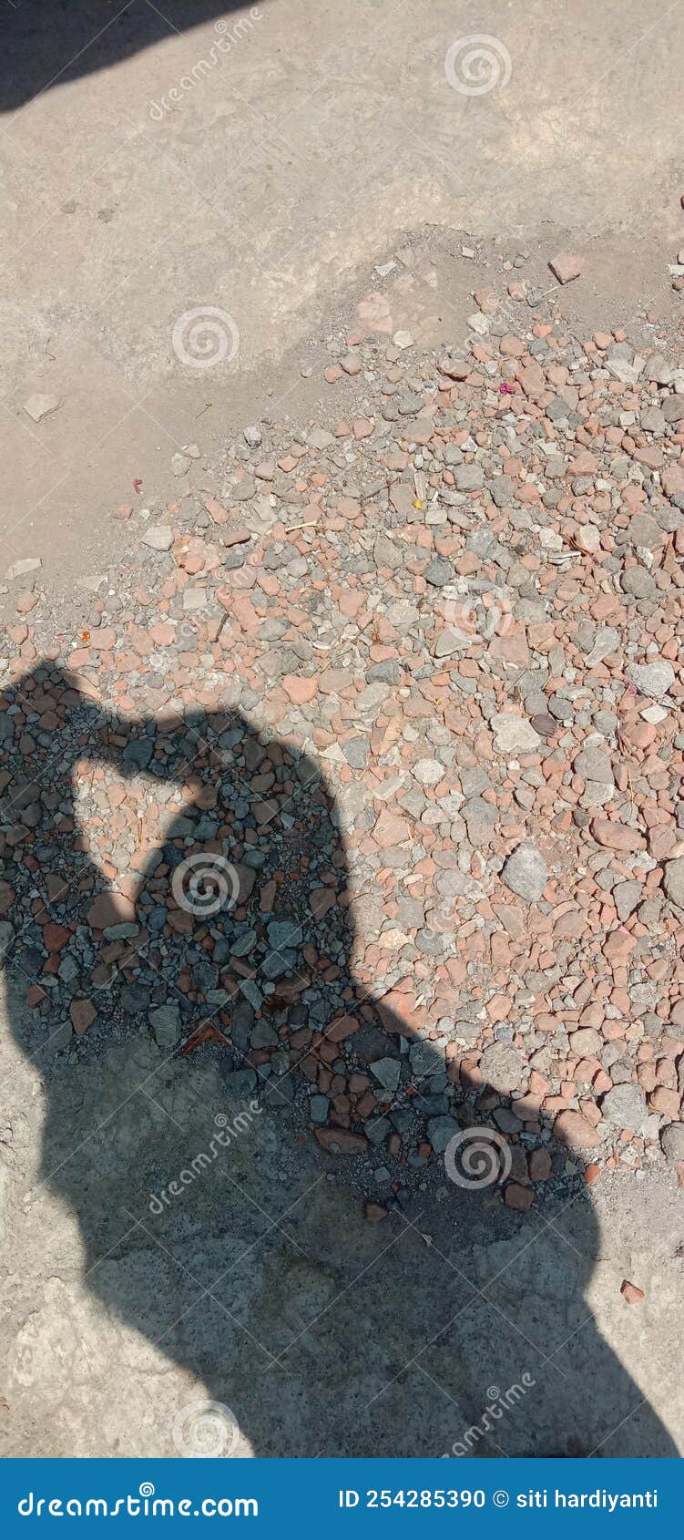 The Shadow of the Human Under the Sun Shine Stock Photo - Image of ...