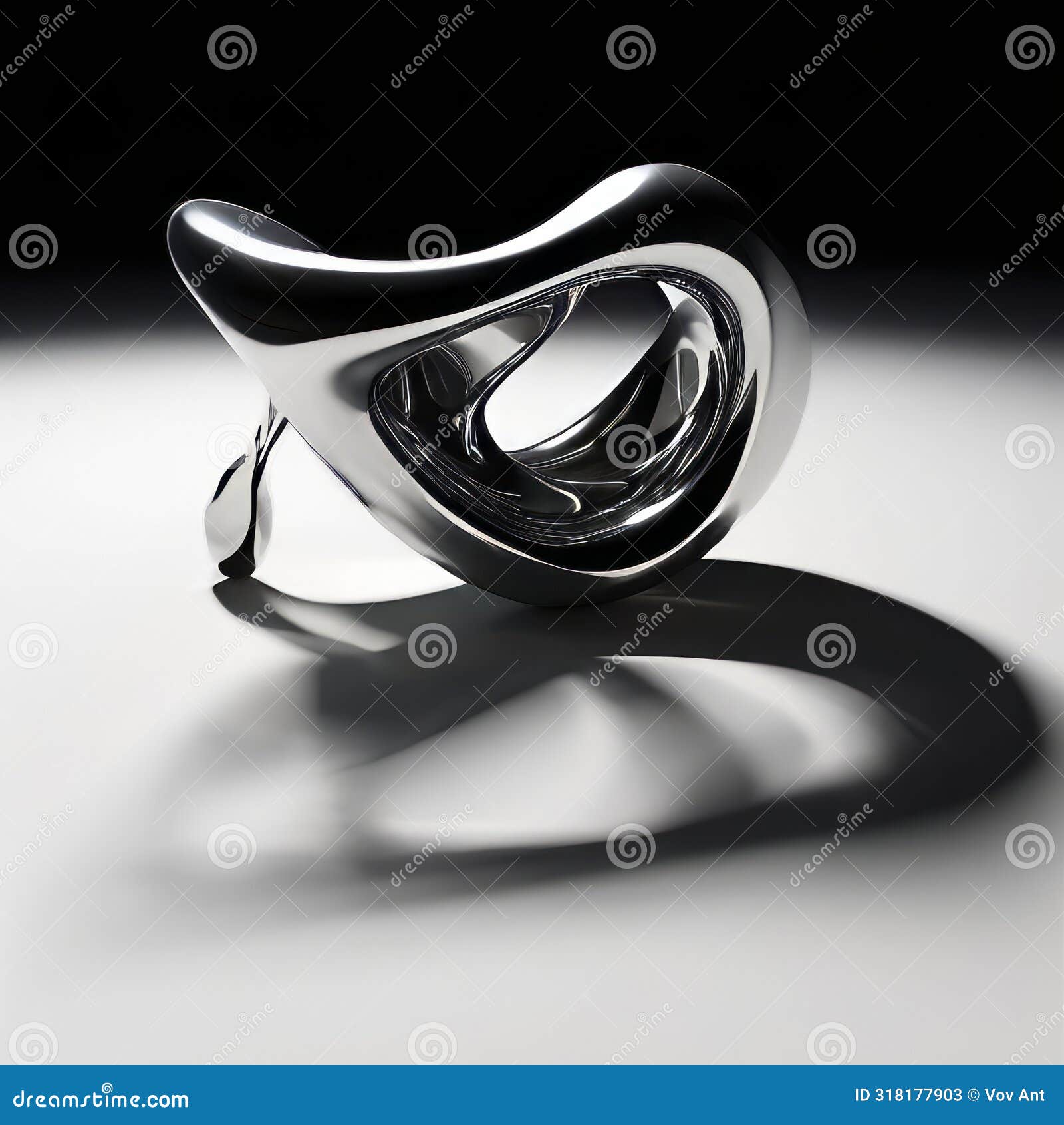 Shadow Inflection the Bending or Distortion of a Shadow Cause Stock ...