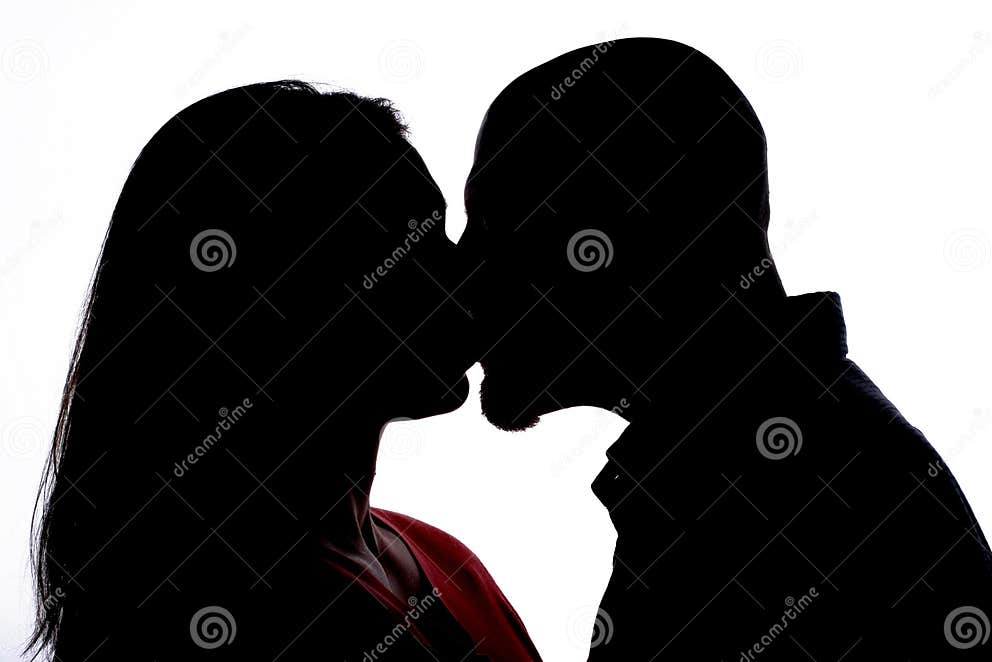Shadow Kiss stock illustration. Illustration of married - 56758