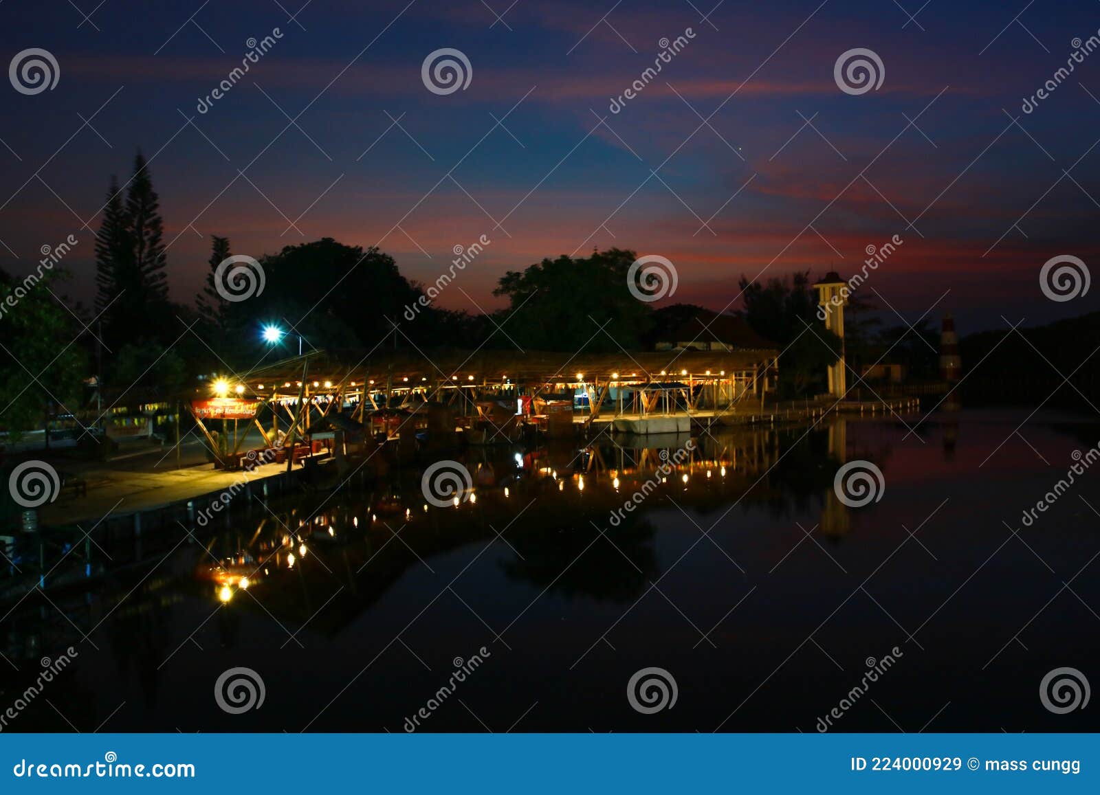 Shadow on the lake light stock image. Image of sunset - 224000929
