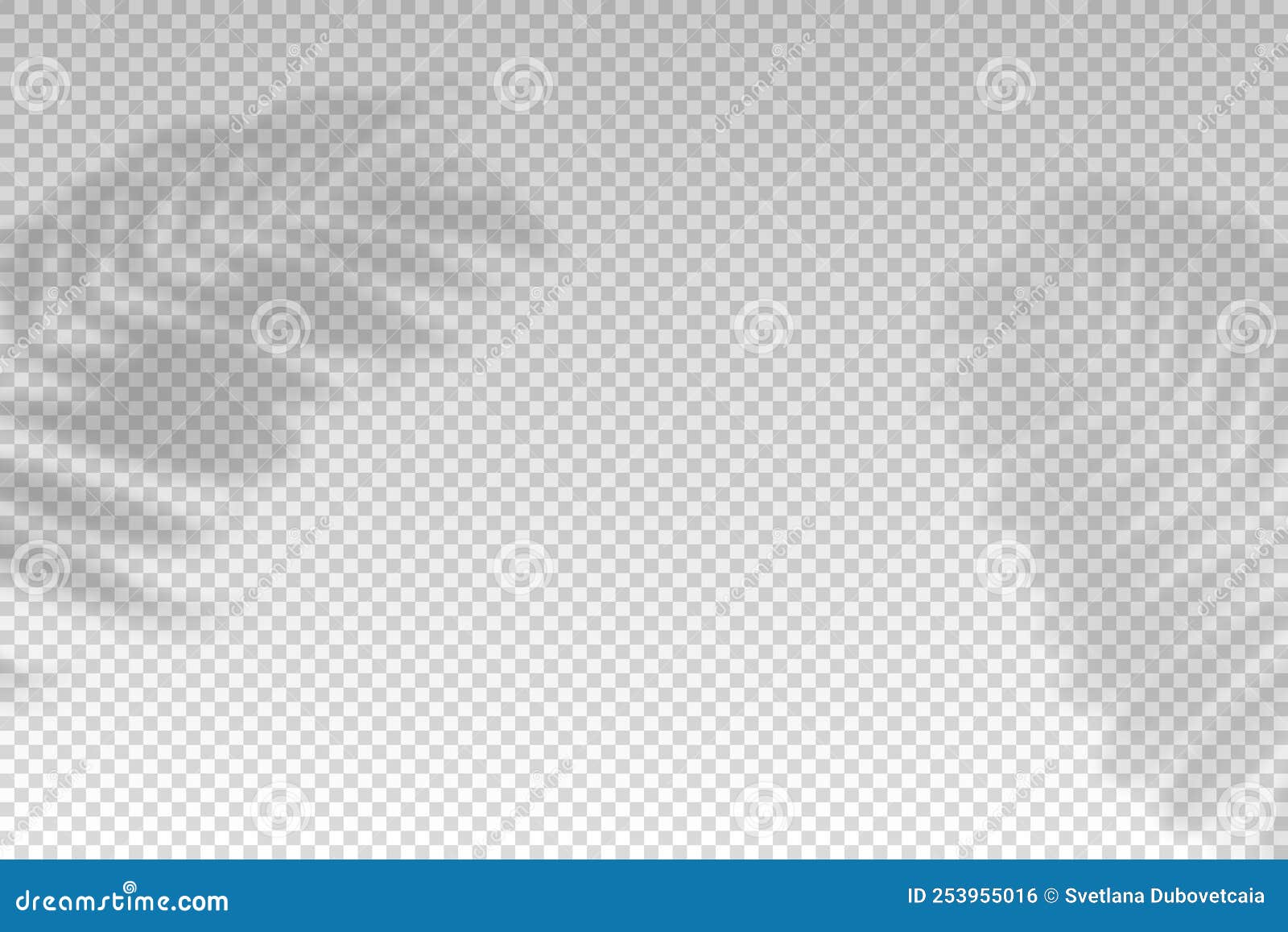 Shadow Leaves. Shade Wall. Tropical Plants Leafs Reflection Overlay ...