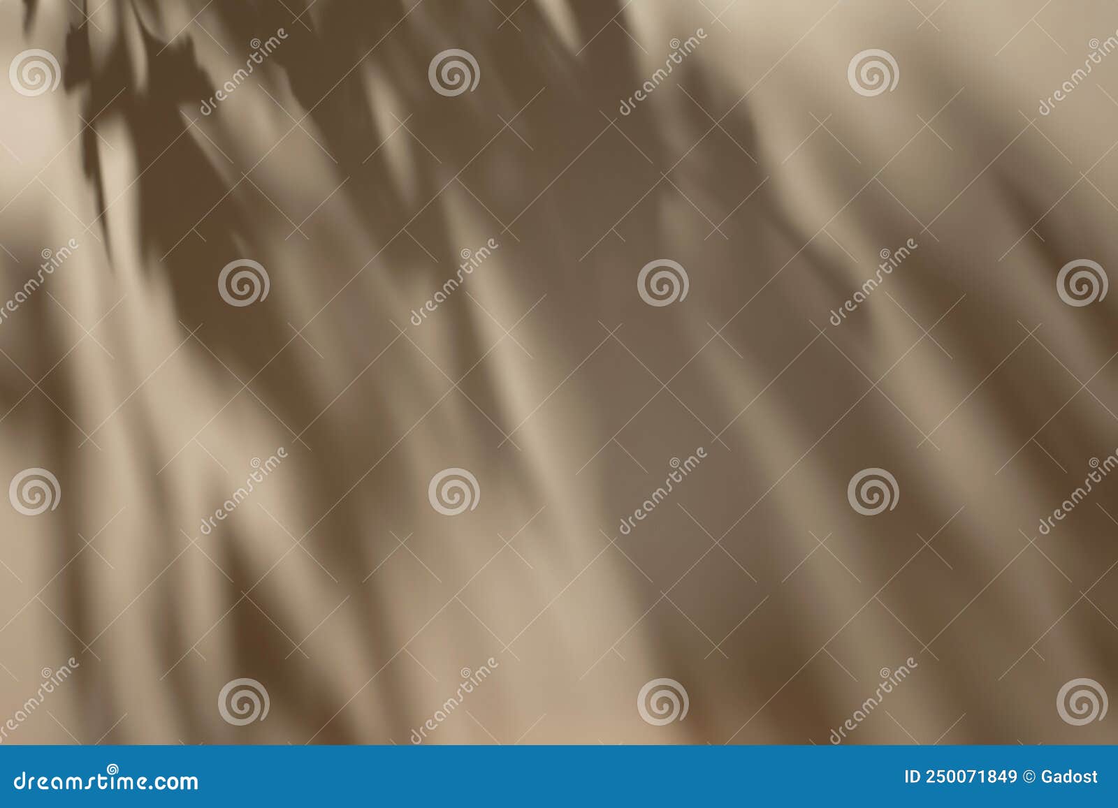 Shadow of Leaves on Solid Beige Wall Texture Background Stock Image ...