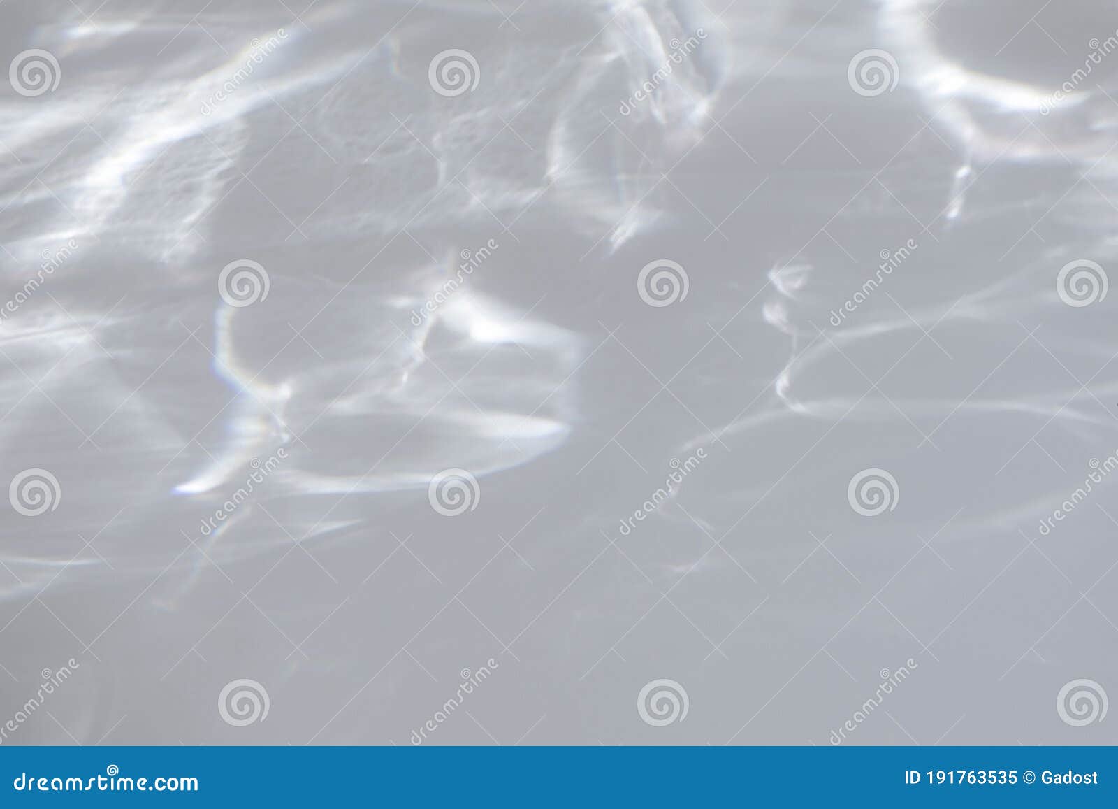 Shadow and Light Caustic Effect on a White Wall Stock Image - Image of ...