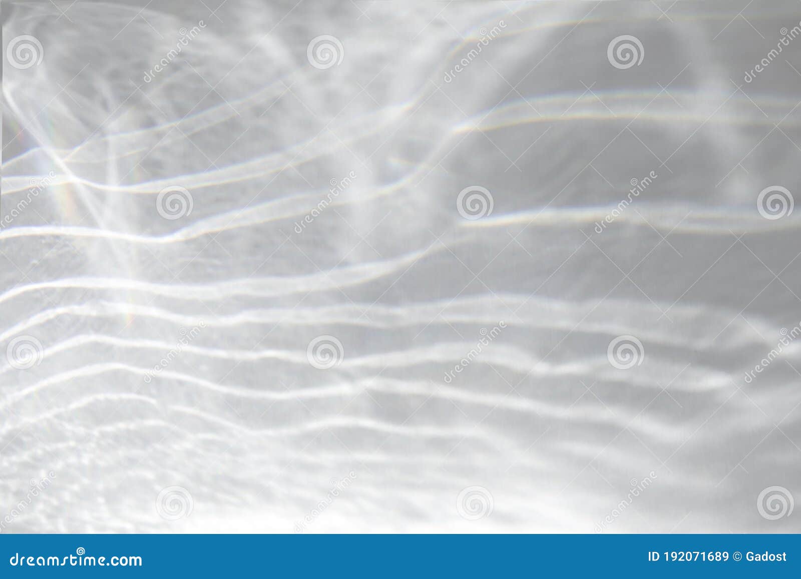 Shadow and Light Caustic Effect on a White Wall Stock Image - Image of ...