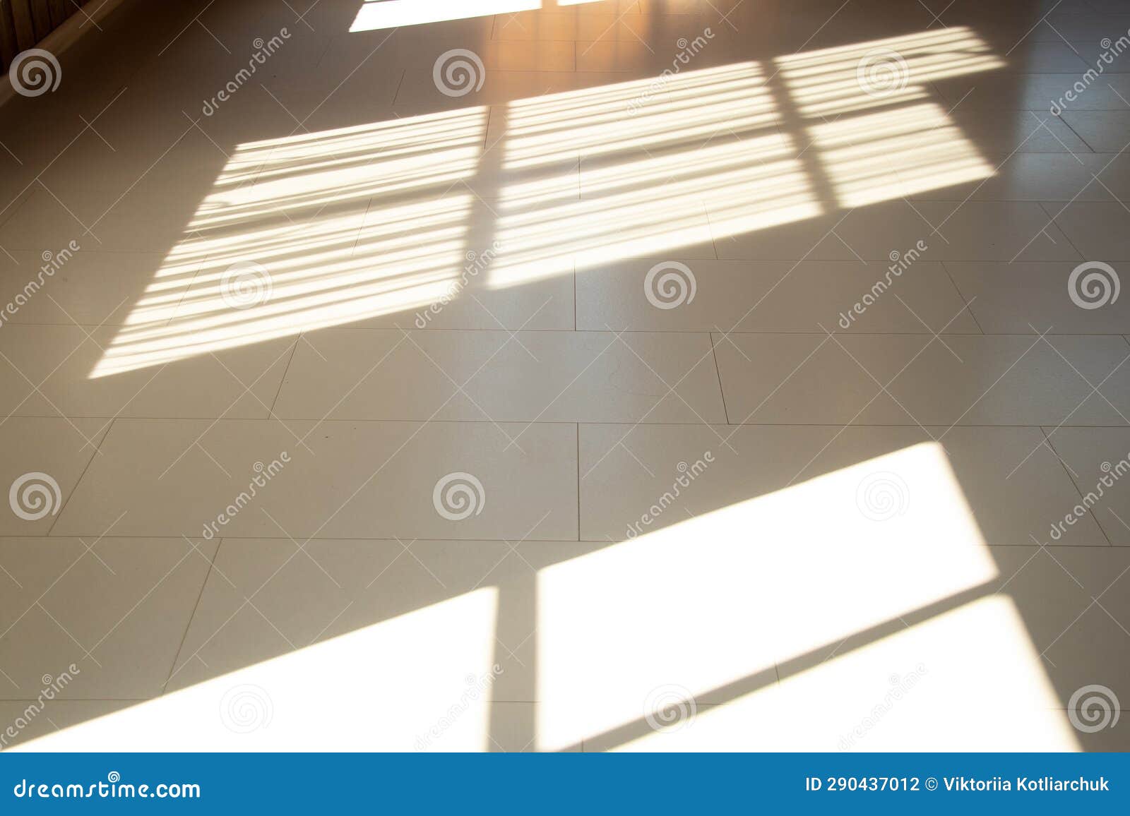 Shadow and Light from a Window on the Floor of a House, Sunlight and ...