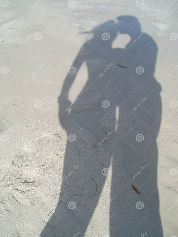 Shadow of love stock photo. Image of shadows, silhouettes - 1137152