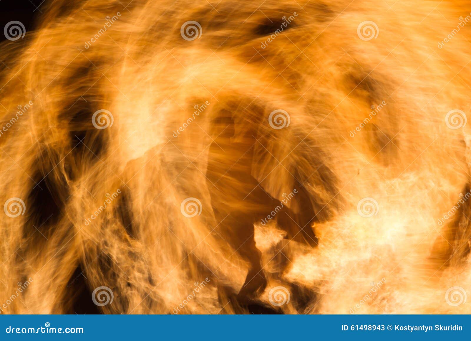 Shadow of a man on fire stock image. Image of fire, demon - 61498943