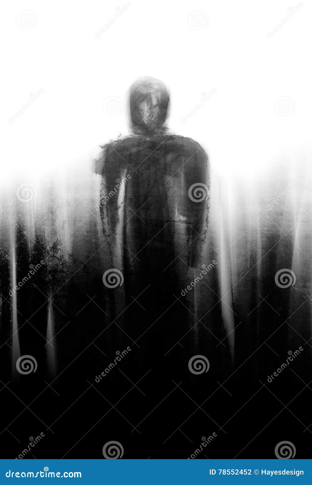 Shadow Man stock illustration. Illustration of shadows - 78552452