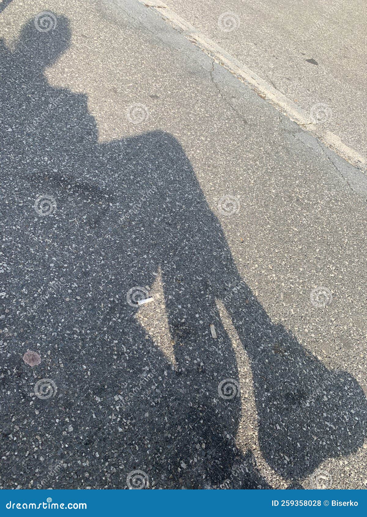 Shadow of the Man Sitting on the Bench Stock Photo - Image of sitting ...