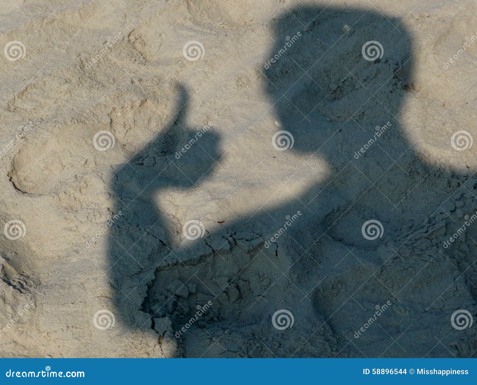 Shadow man with thumbs up stock photo. Image of shades - 58896544
