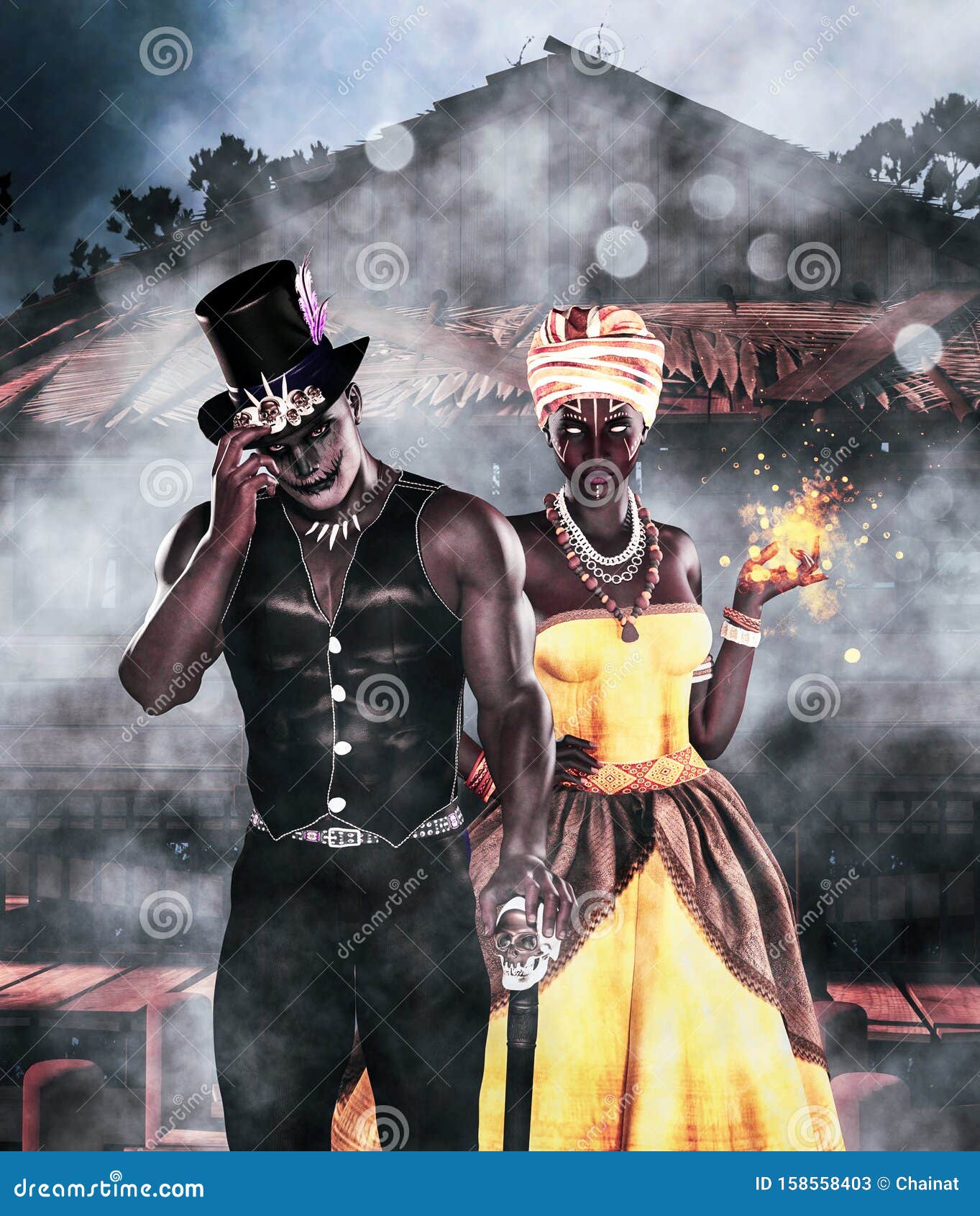 Voodoo Cartoons, Illustrations & Vector Stock Images - 7309 Pictures to ...