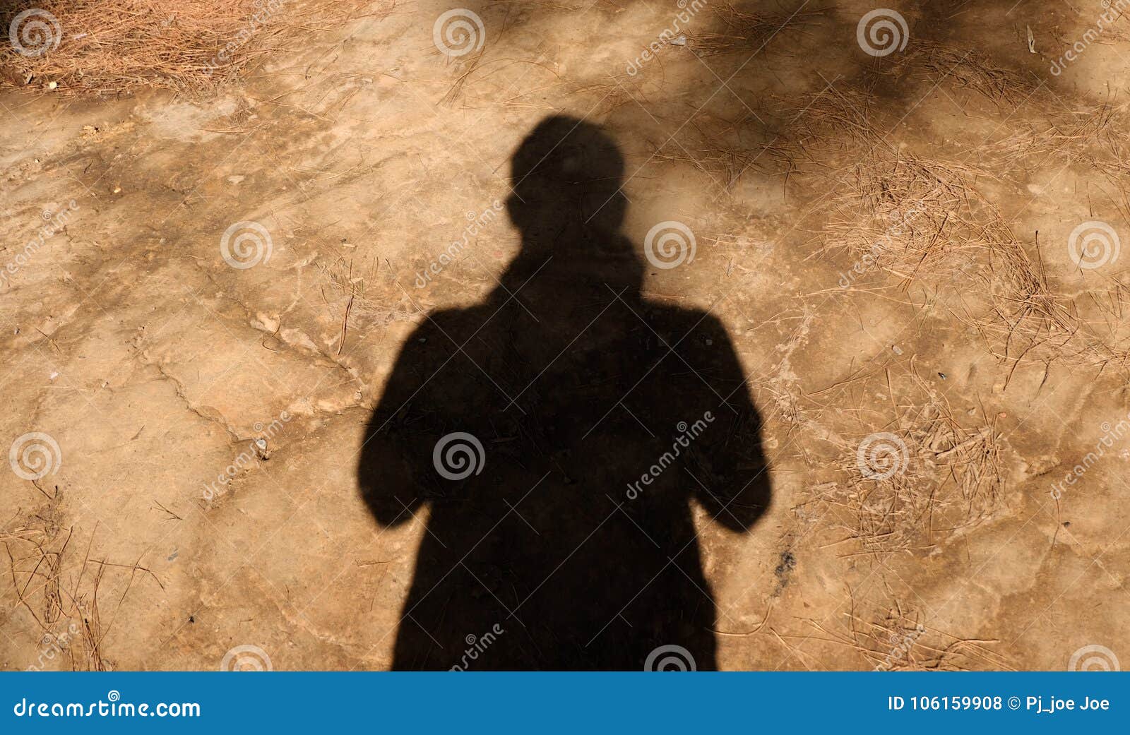 Shadow of People Walking the Road during Sunset Stock Photo - Image of ...