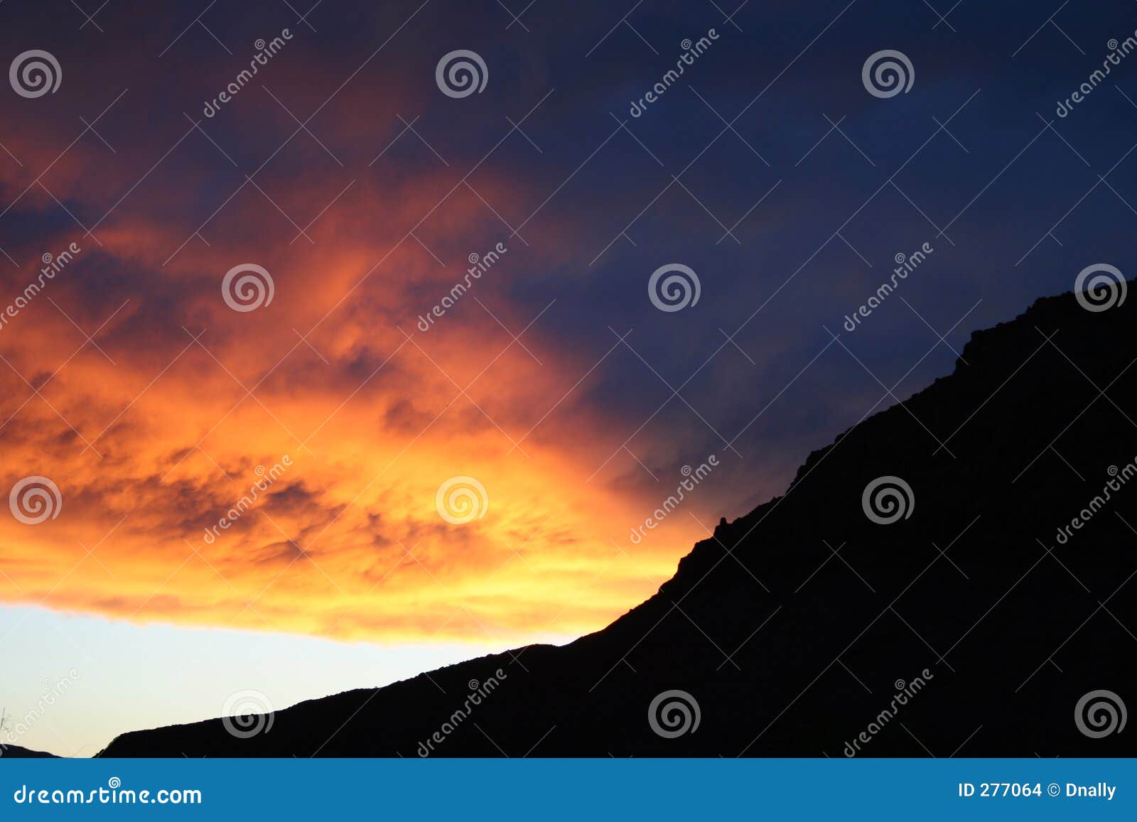 Shadow Mountain Sunset stock photo. Image of mountain, sunset - 277064