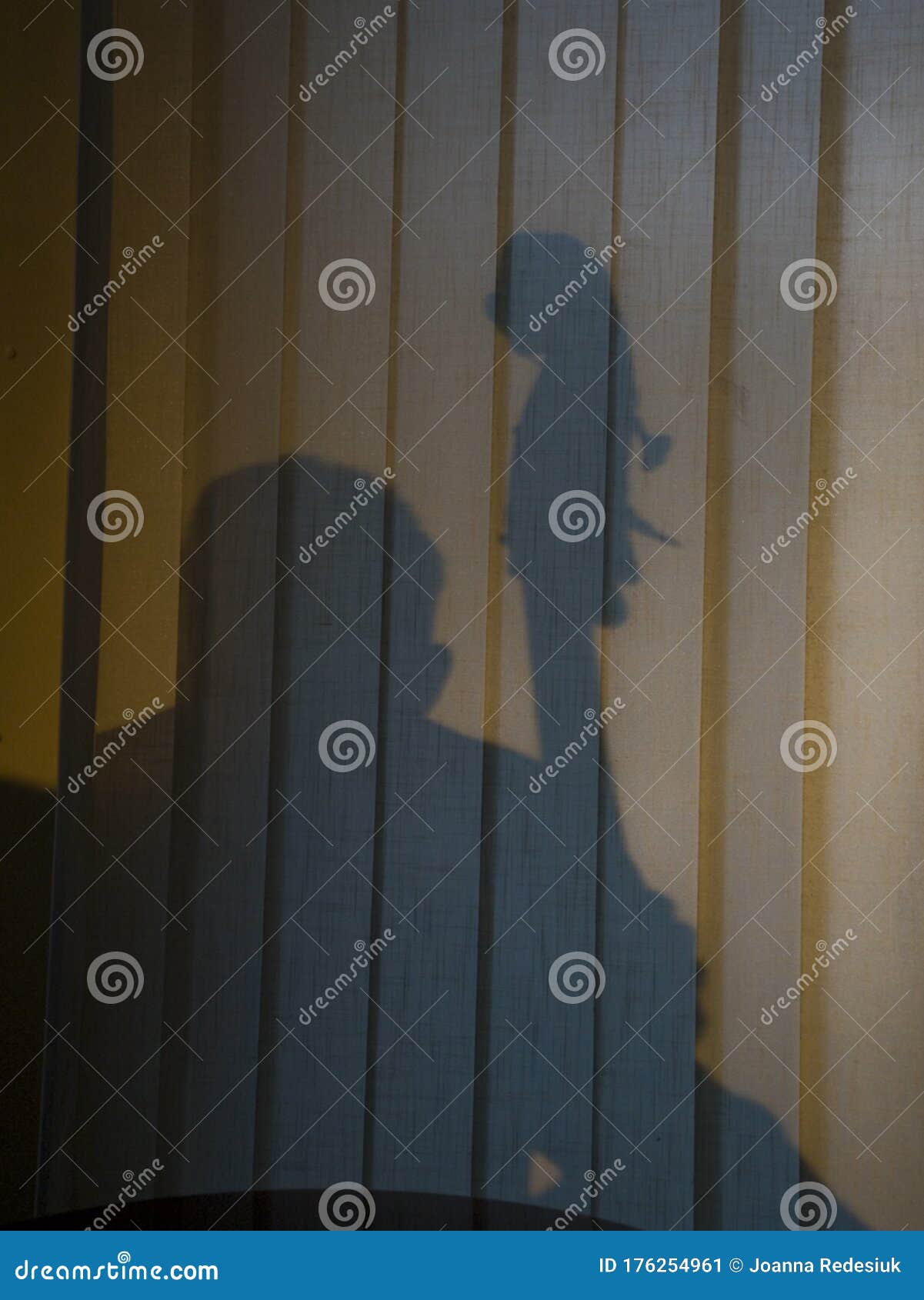 Shadow Musician Playing Cello on Verticals Stock Image - Image of ...