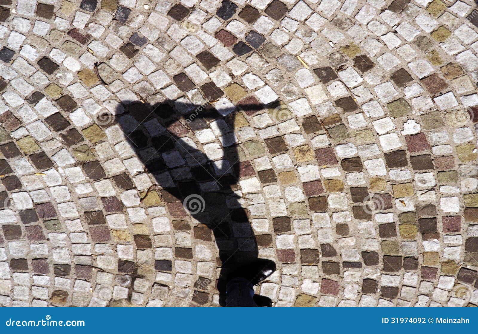 Shadow of Musician Playing His Instrument Stock Photo - Image of shadow ...