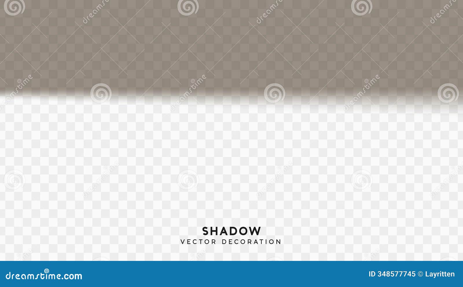 Shadow Overlay. Effect Light Transparent Shadow. Realistic Creating ...